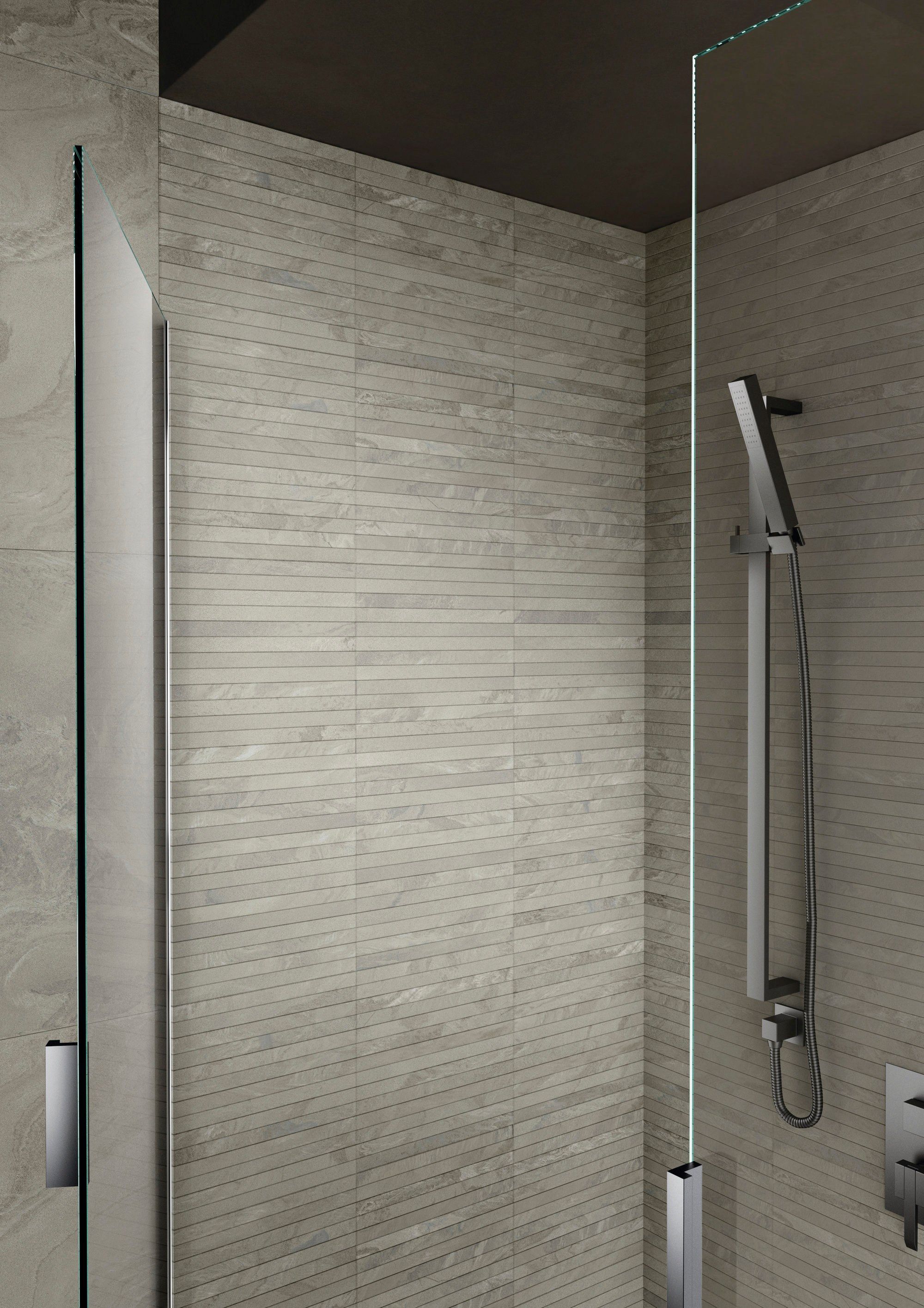 Porcelain stoneware flooring LIQUID STONE By Iris Ceramica