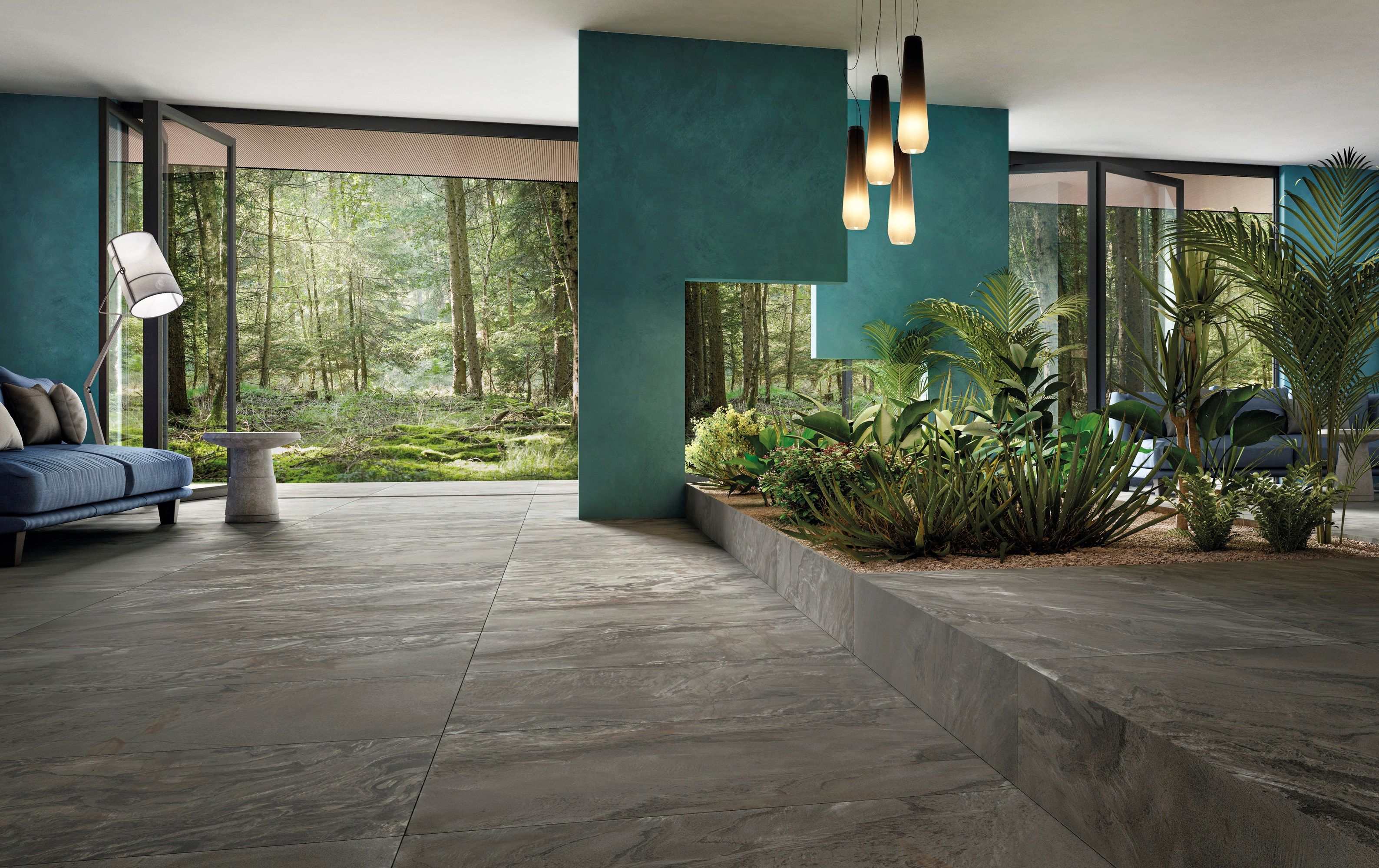 Porcelain stoneware flooring LIQUID STONE By Iris Ceramica