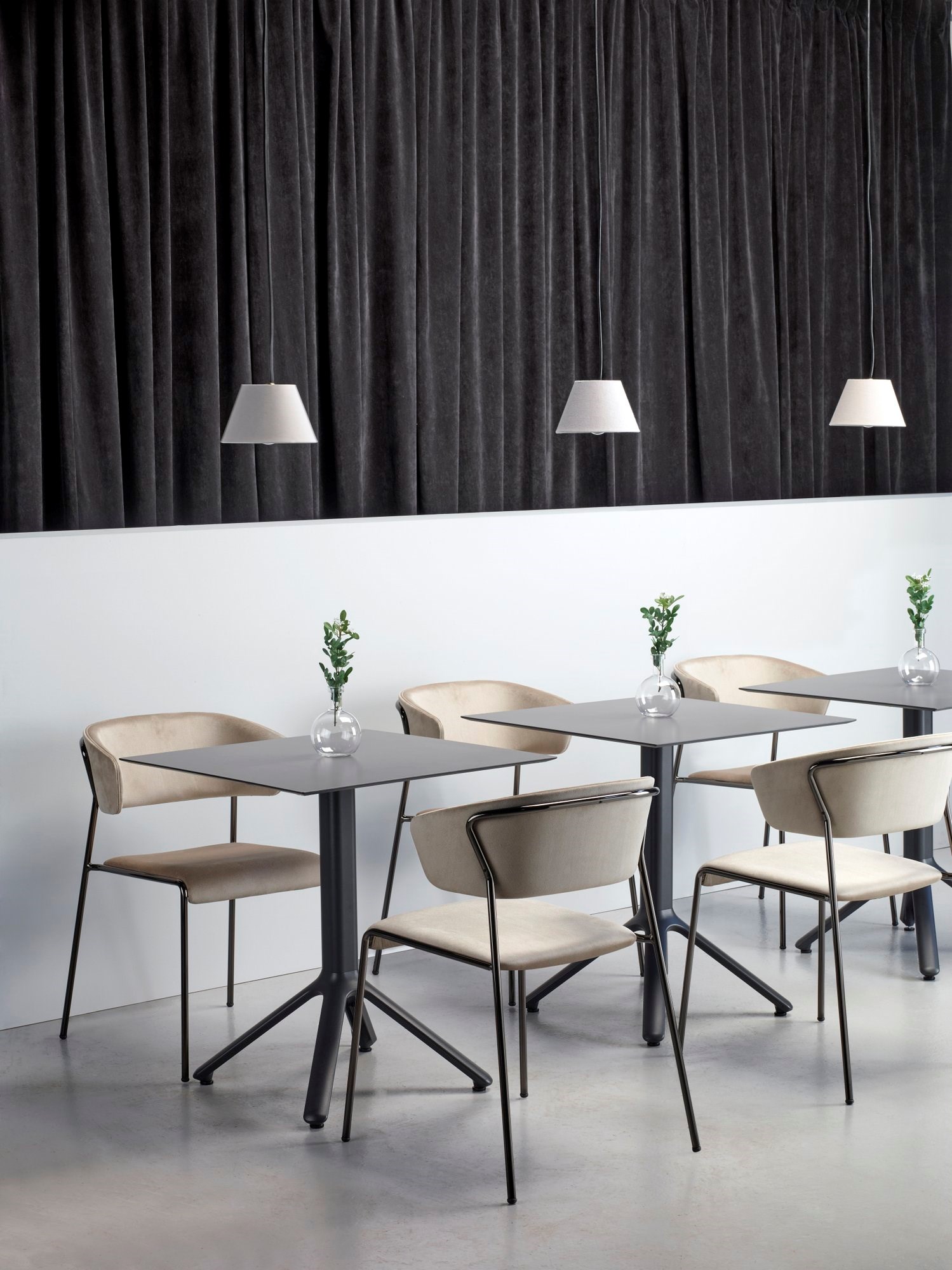 LISA | Fabric chair By SCAB DESIGN design Marcello Ziliani