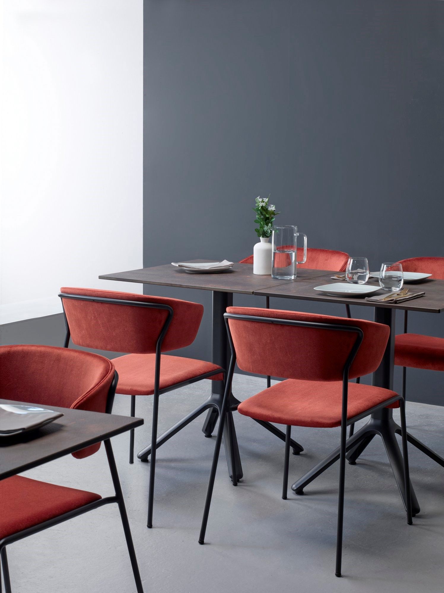 LISA | Fabric chair By SCAB DESIGN design Marcello Ziliani