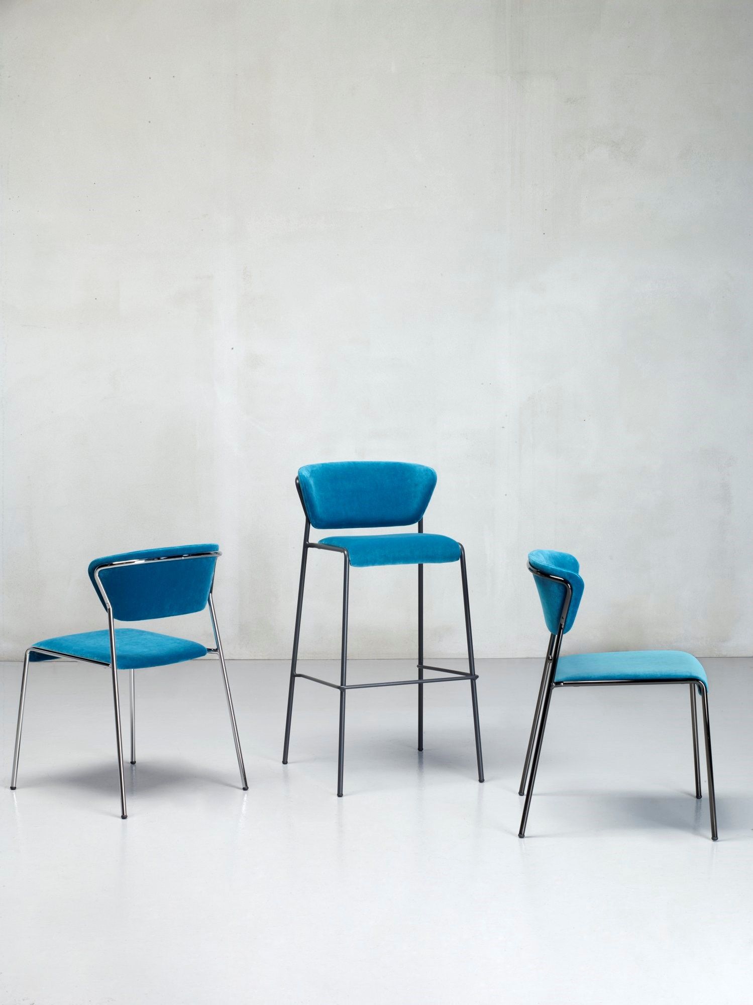 LISA | Fabric chair By SCAB DESIGN design Marcello Ziliani