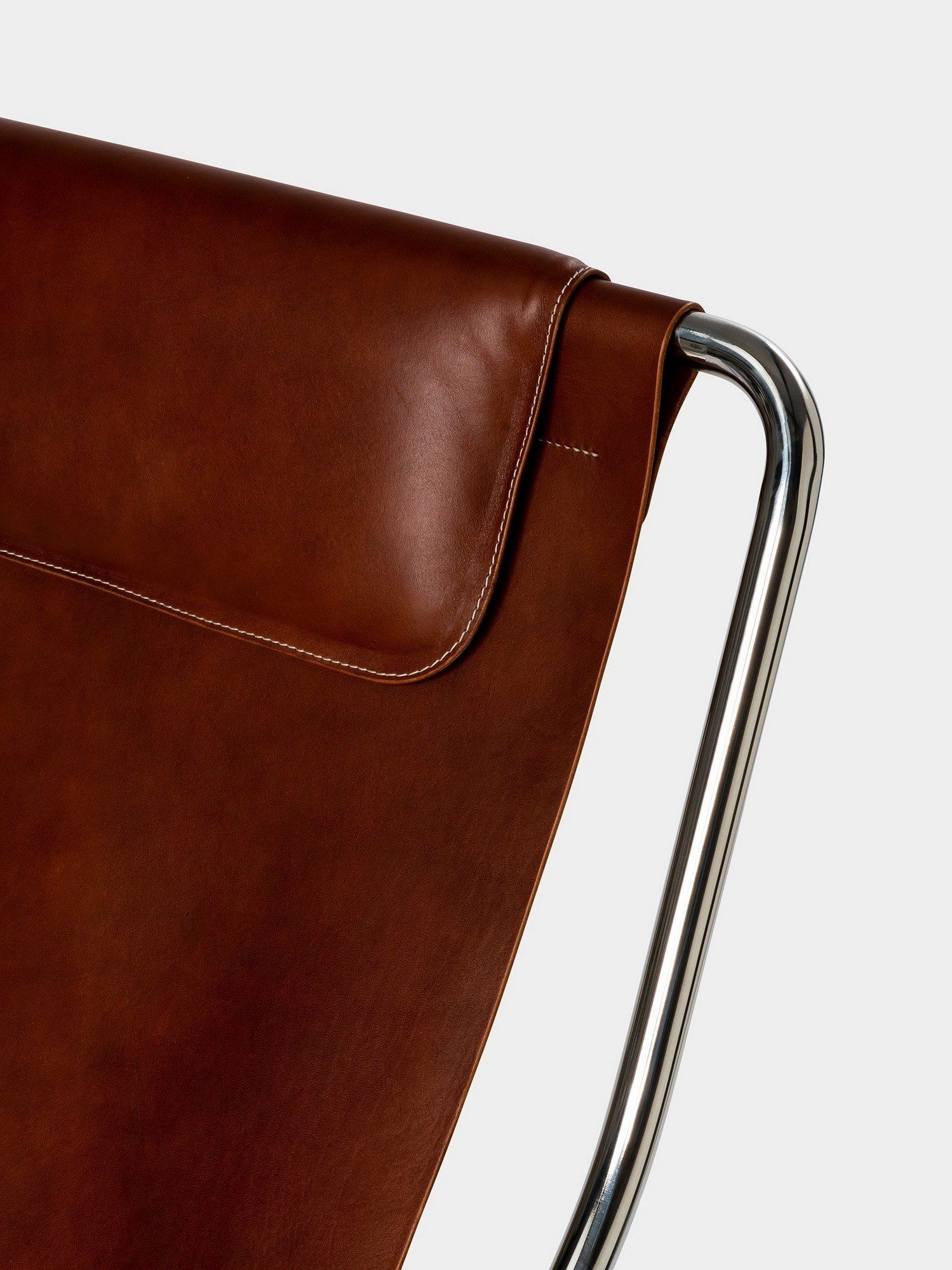 Leather lounge chair with armrests LISBOA By MOR DESIGN design Keiji ...