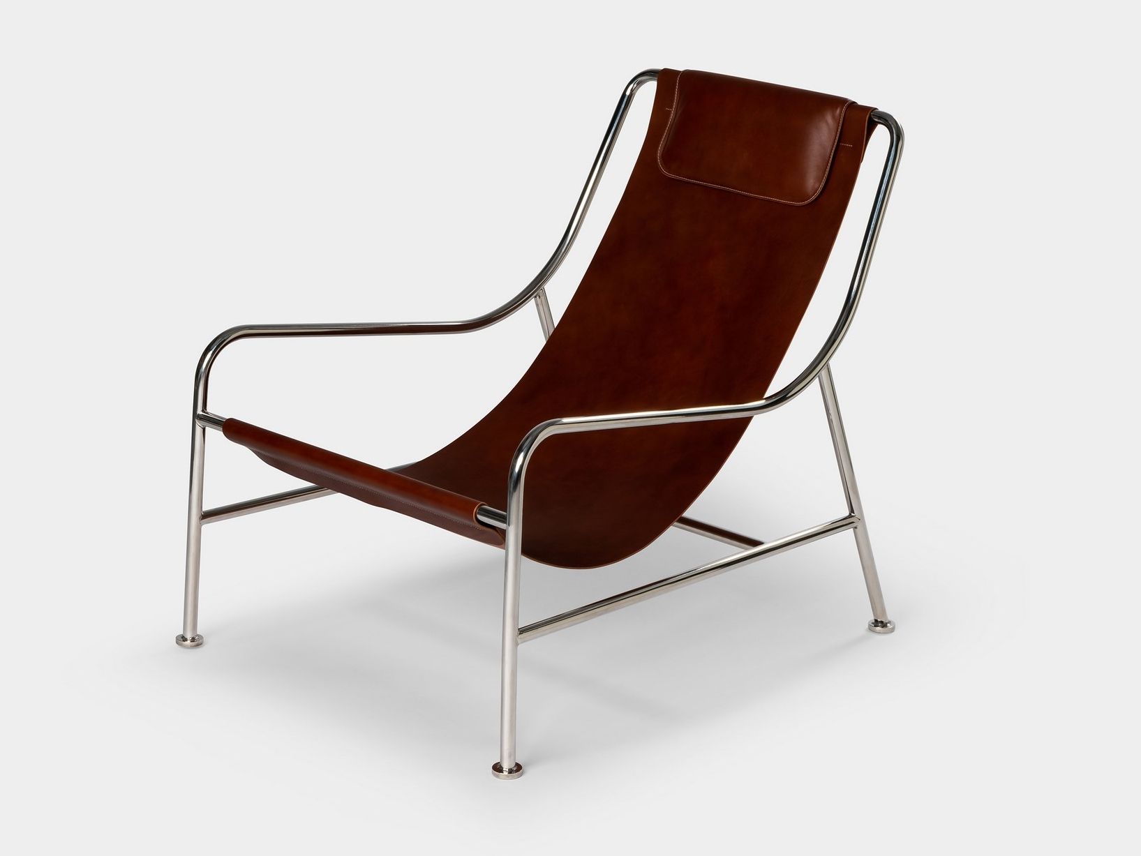 Leather lounge chair with armrests LISBOA By MOR DESIGN design Keiji ...