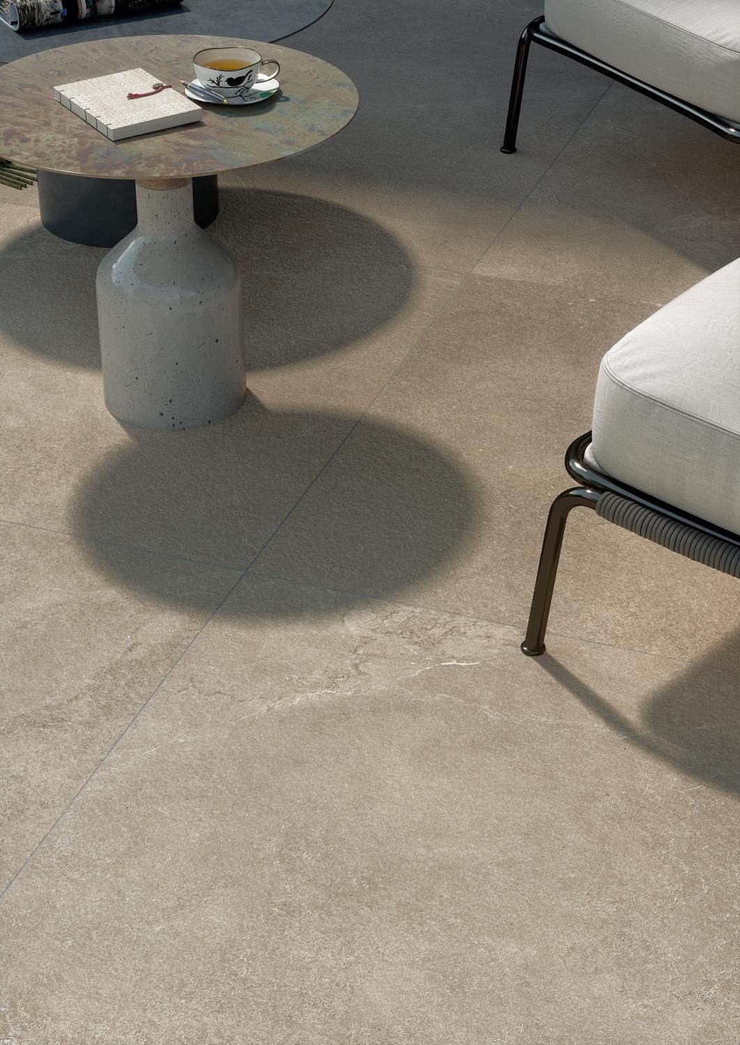 Porcelain stoneware wall/floor tiles with stone effect LITHOS STONE ...