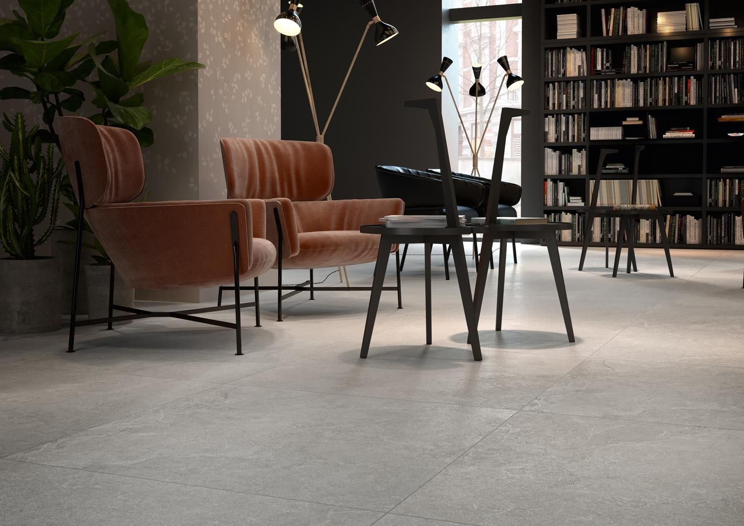 Porcelain stoneware wall/floor tiles with stone effect LITHOS STONE ...