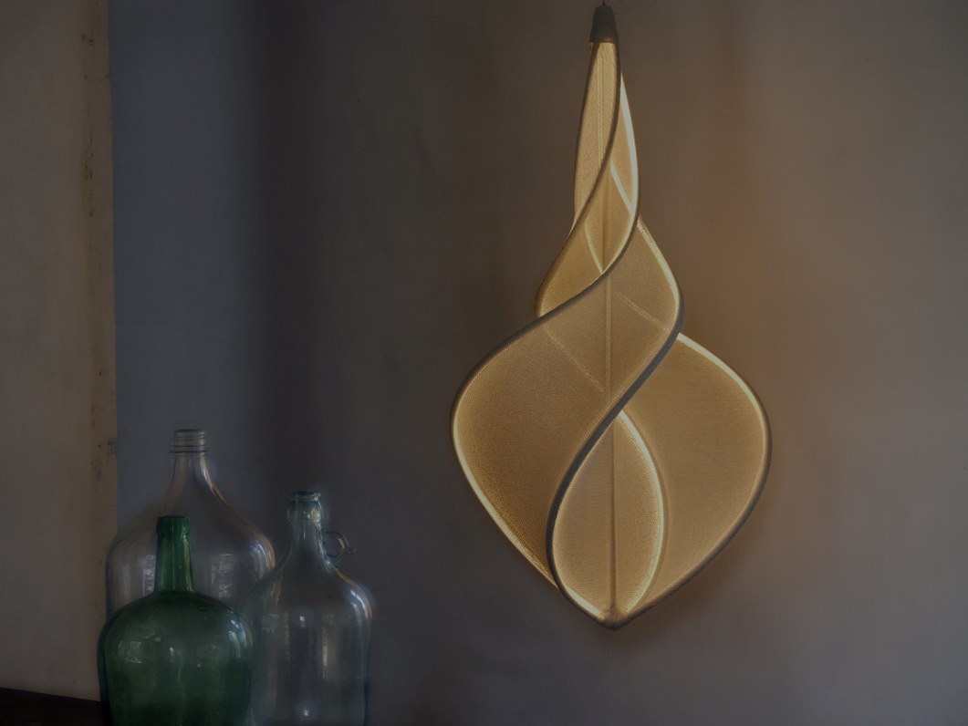 IIII.05 LED handmade fabric pendant lamp By llll | design Sarah ...