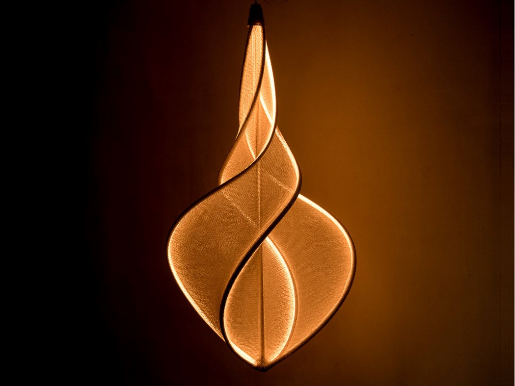 IIII.05 LED handmade fabric pendant lamp By llll | design Sarah ...