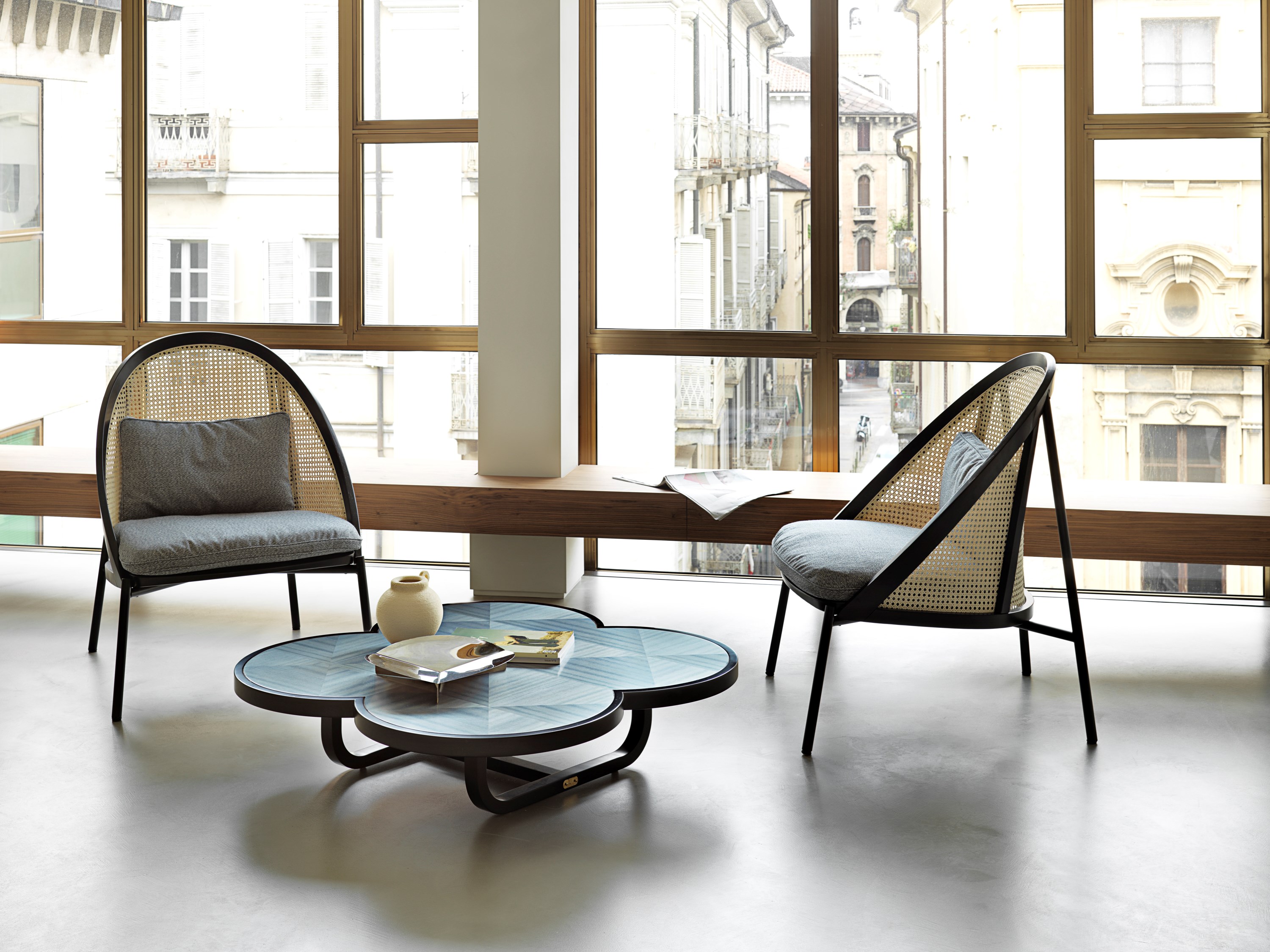 LOÏE armchair By Wiener GTV Design