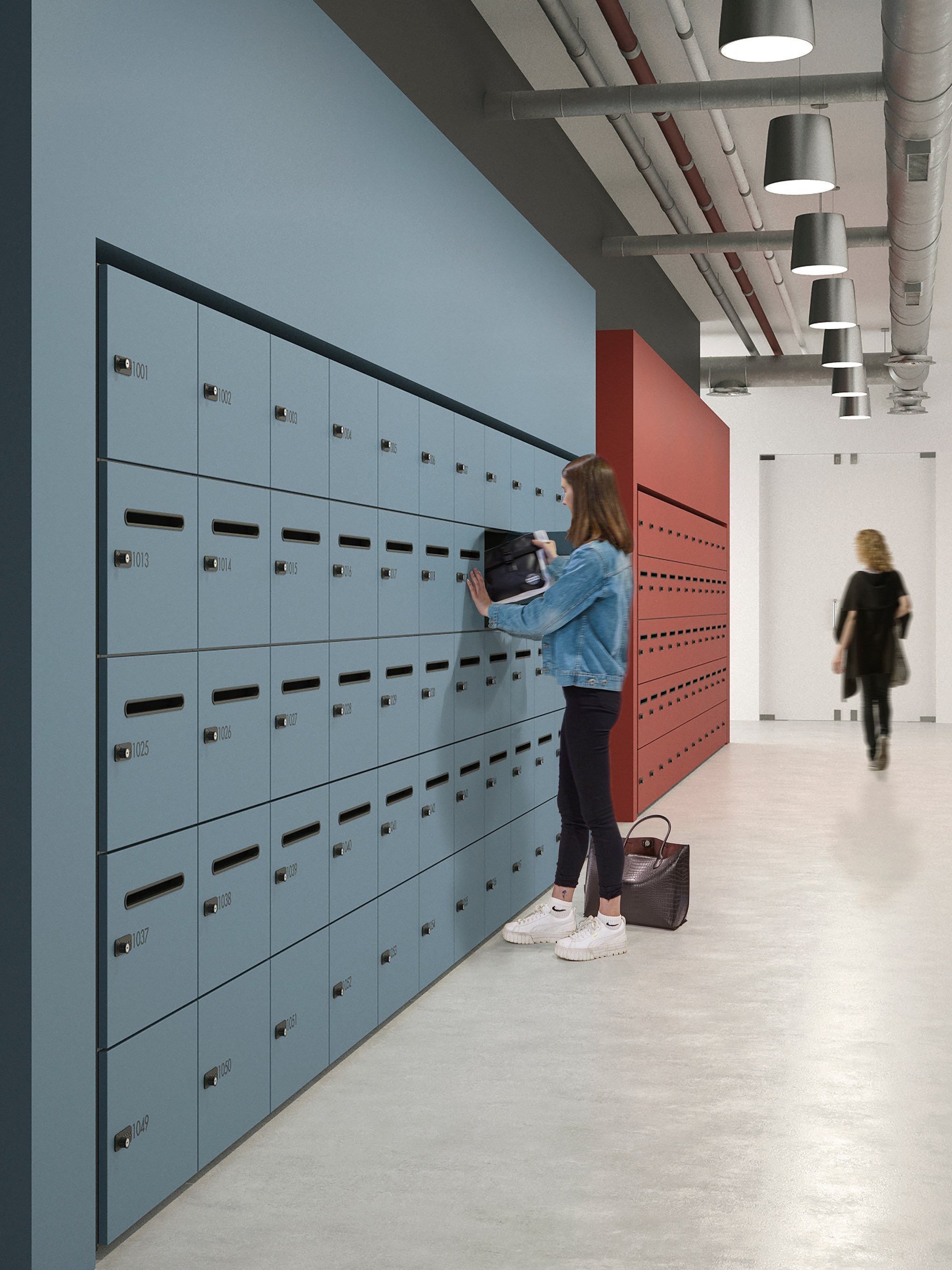 LOCKERS Safe-deposit box By Werner works