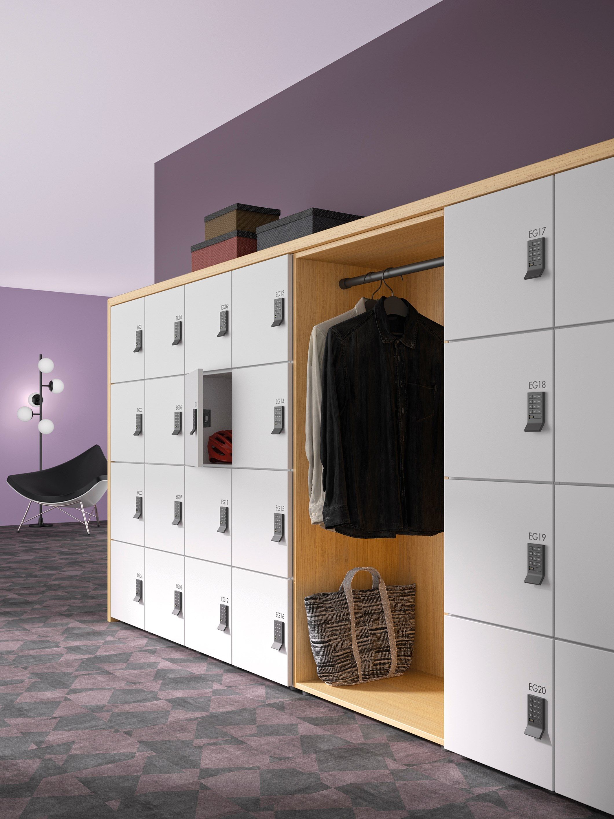 LOCKERS Safe-deposit box By Werner works