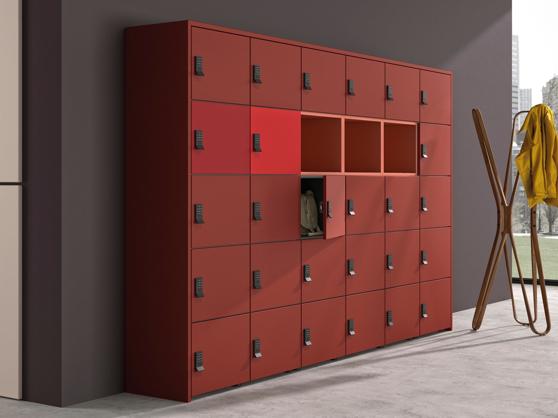 LOCKERS Safe-deposit box By Werner works