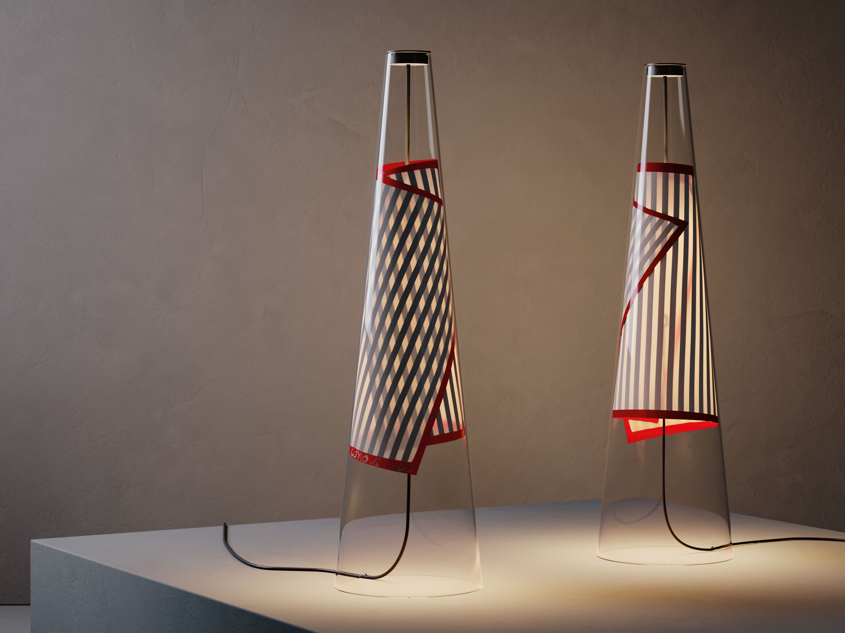 CONO DI LUCE Lampada da tavolo By LODES | design Ron Arad