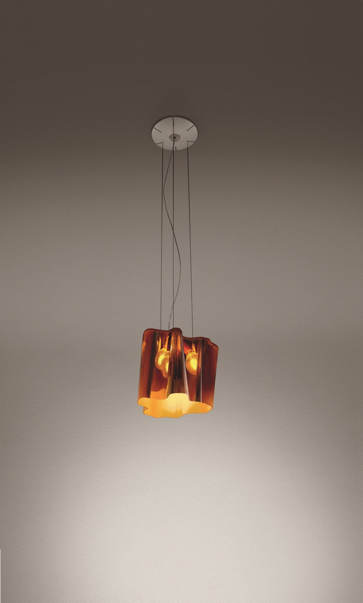 LOGICO Lampada a sospensione in vetro soffiato By Artemide | design ...