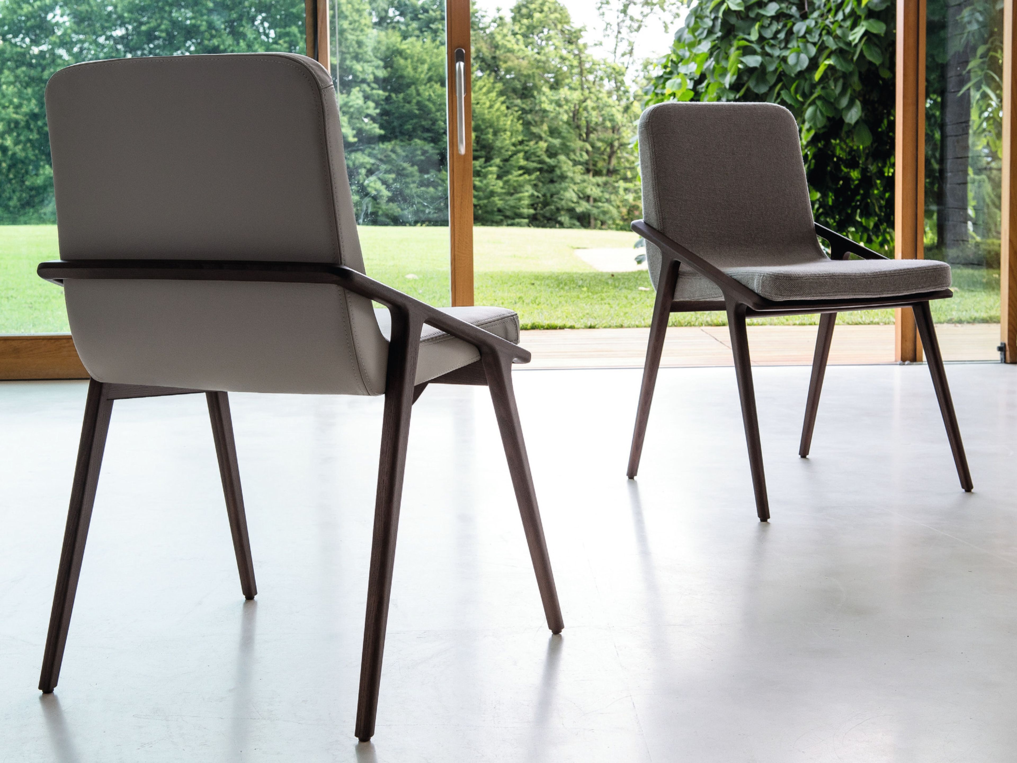 LOLITA | Chair Upholstered fabric chair By Porada | design Emmanuel Gallina