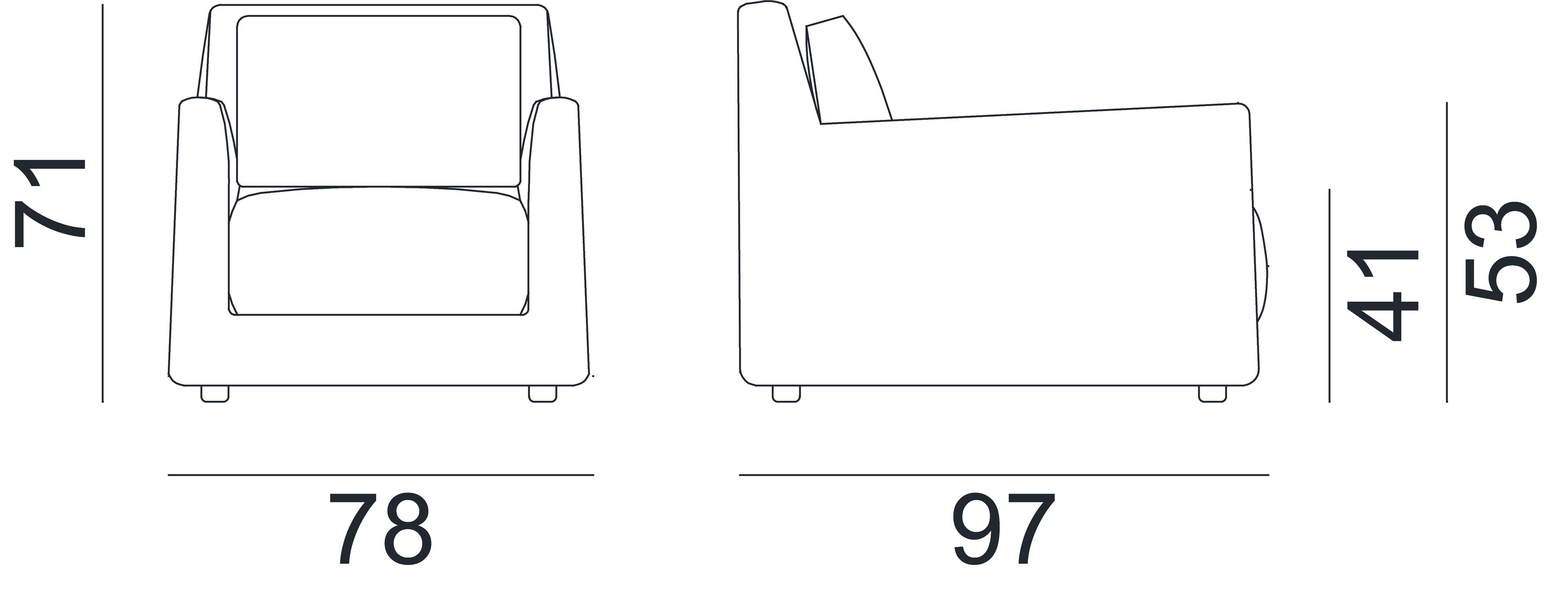LOLL 05 扶手椅 By Gervasoni | design Paola Navone
