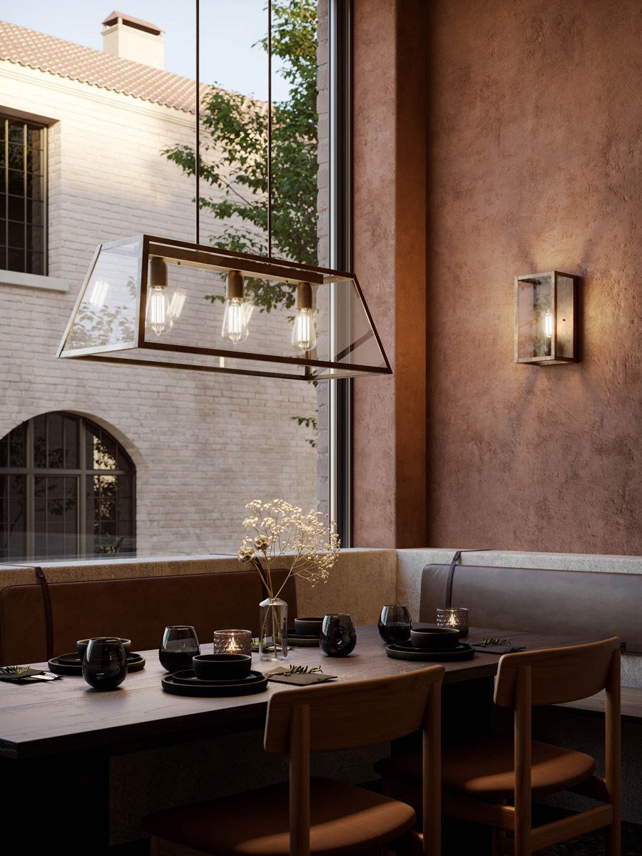 Lampada a sospensione in ferro LONDON 205.24 Collezione London By Il Fanale