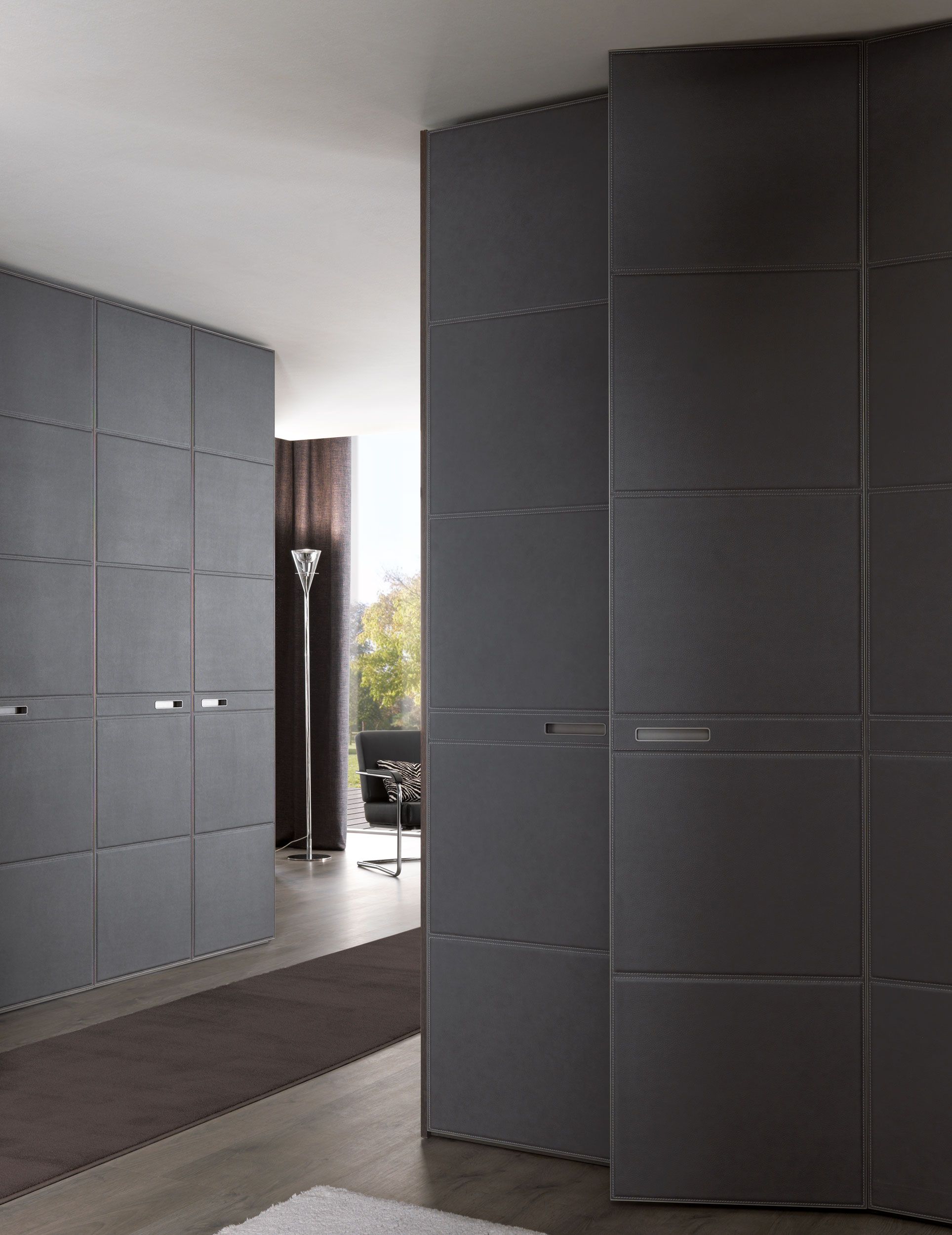 LONDON | Eco-leather wardrobe Sectional Eco-leather wardrobe By MisuraEmme