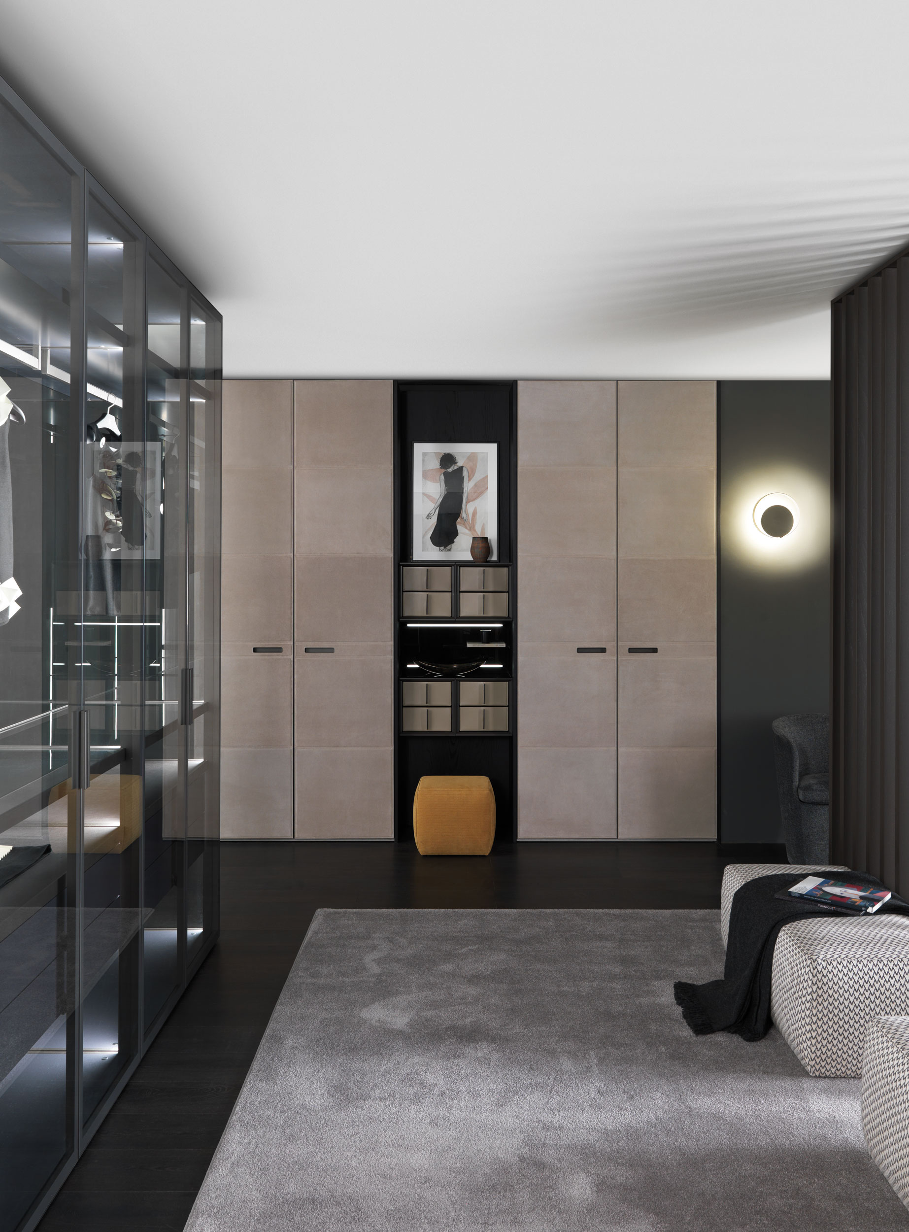 LONDON | Eco-leather wardrobe Sectional Eco-leather wardrobe By MisuraEmme