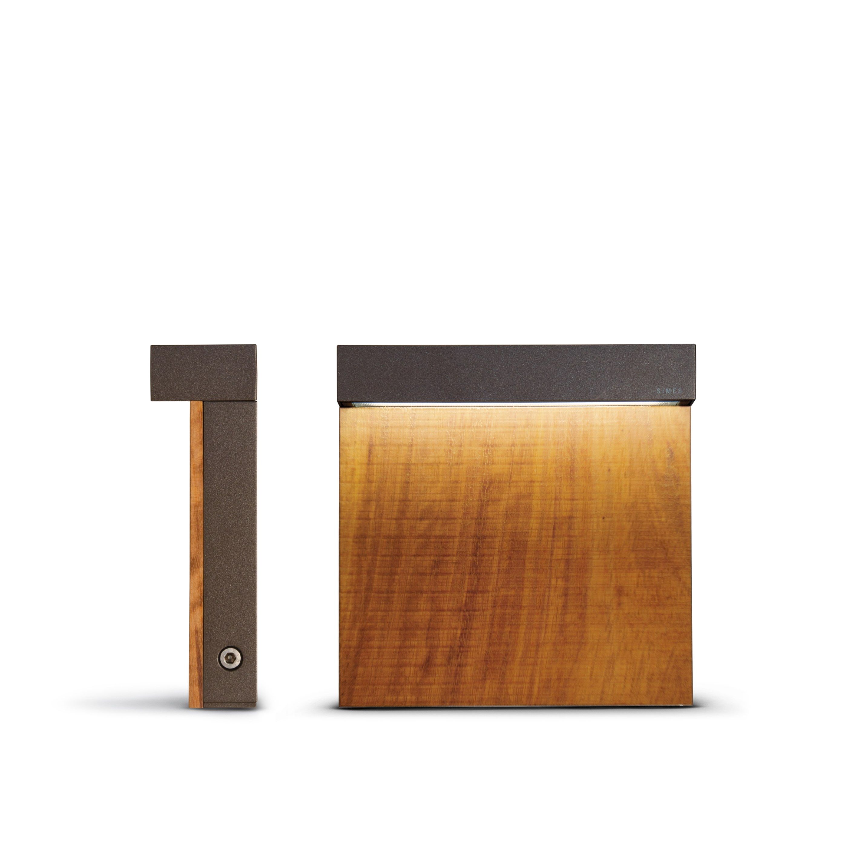 LOOK WOOD | Bollard light By SIMES