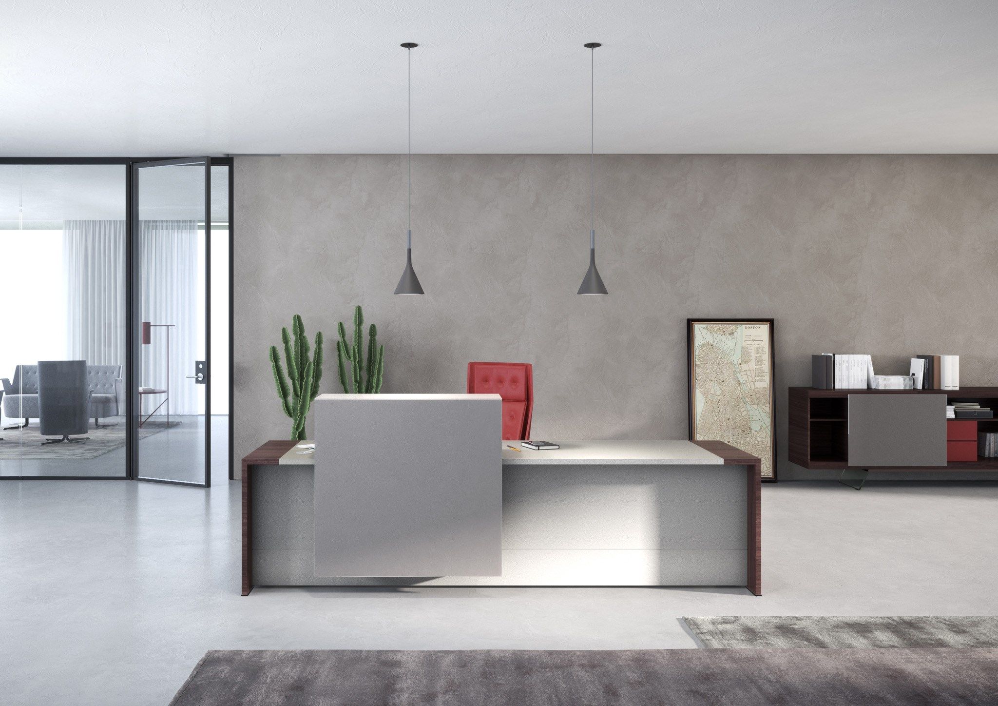 LOOP IN | Reception desk Reception desk By ESTEL GROUP