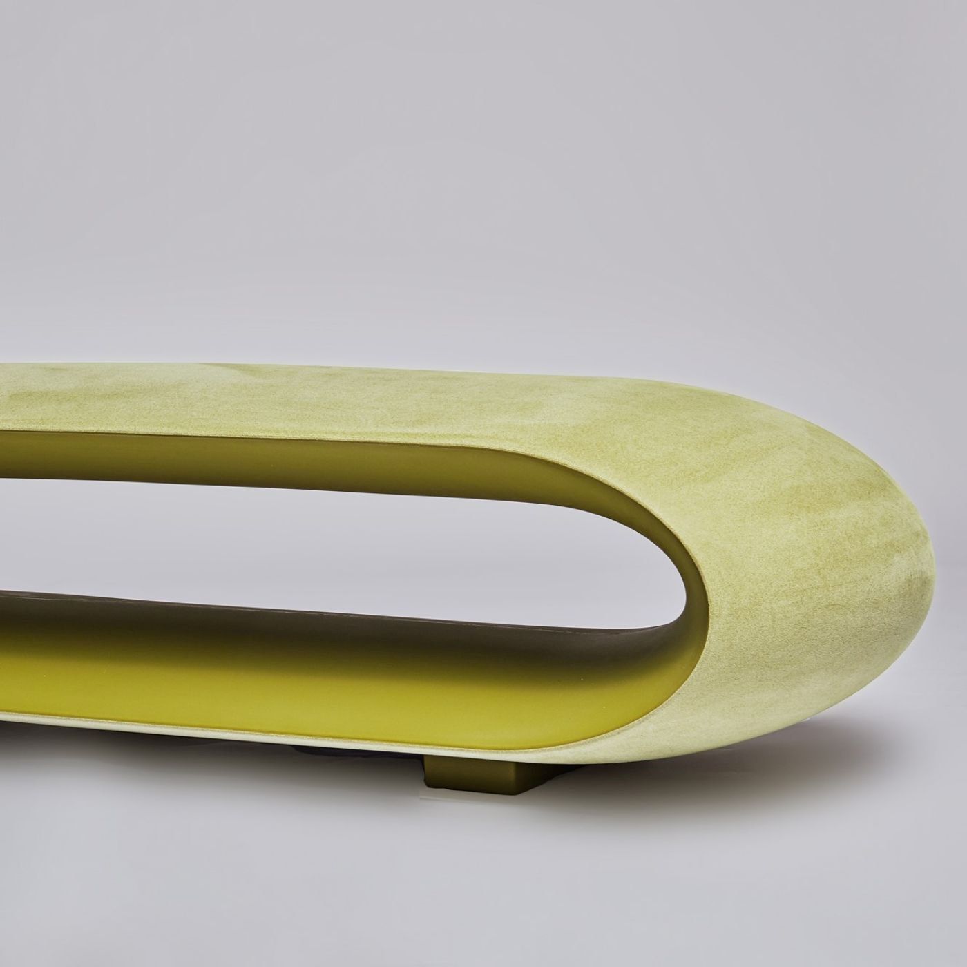 LOOP MOLESKIN garden bench By Serralunga