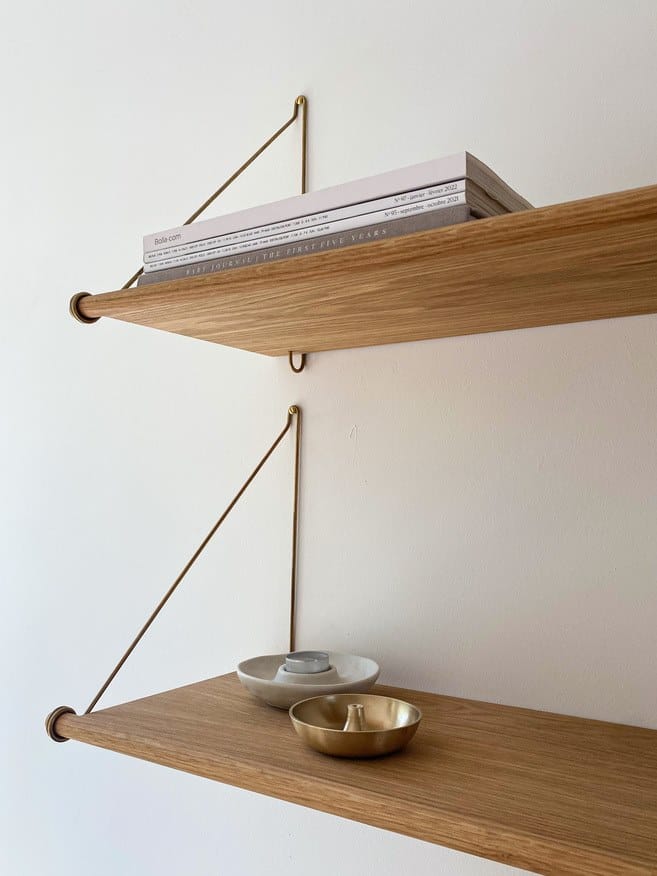 LOOP SHELF OAK Wall shelf By We Do Wood