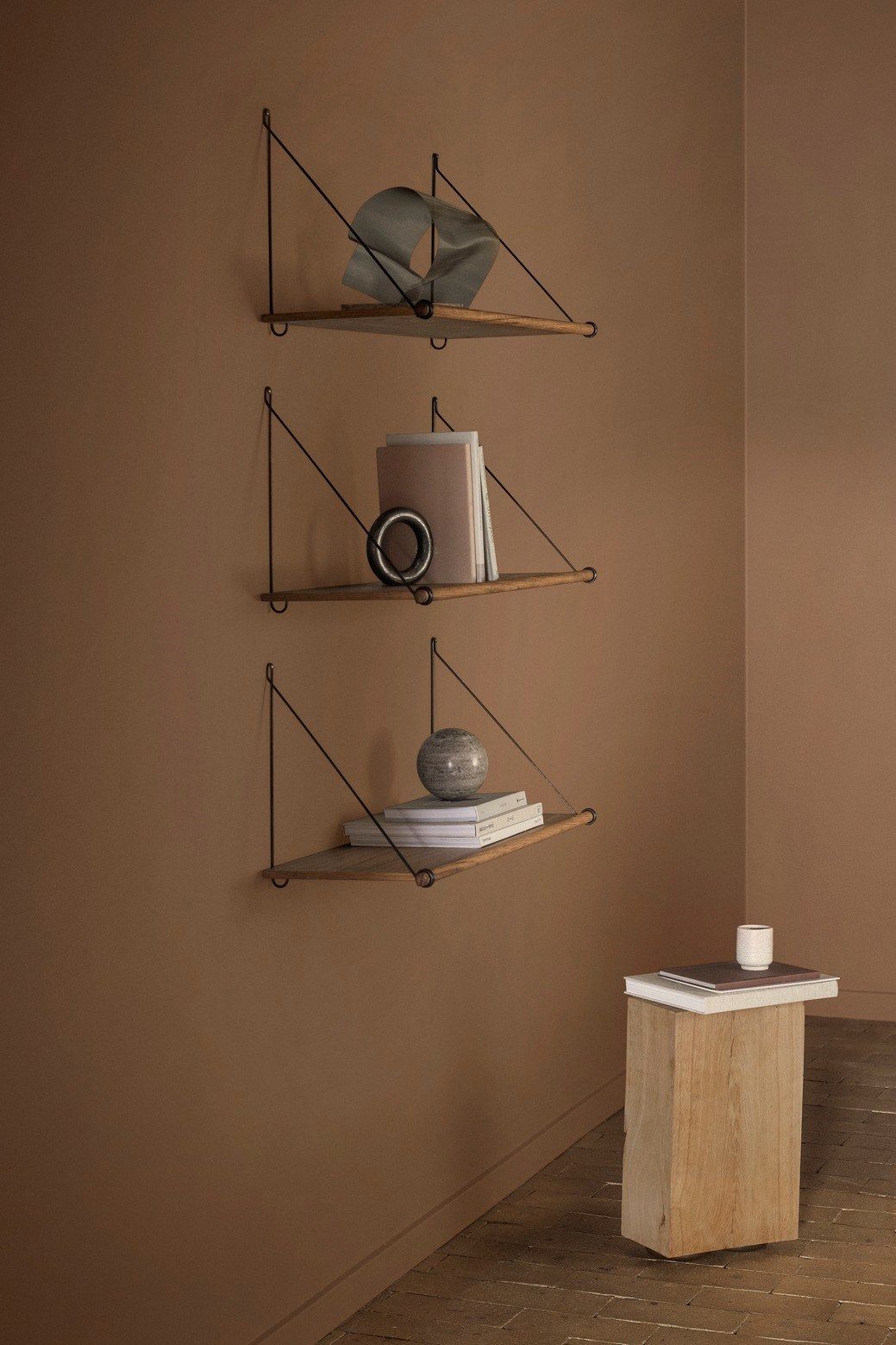LOOP SHELF OAK Wall shelf By We Do Wood