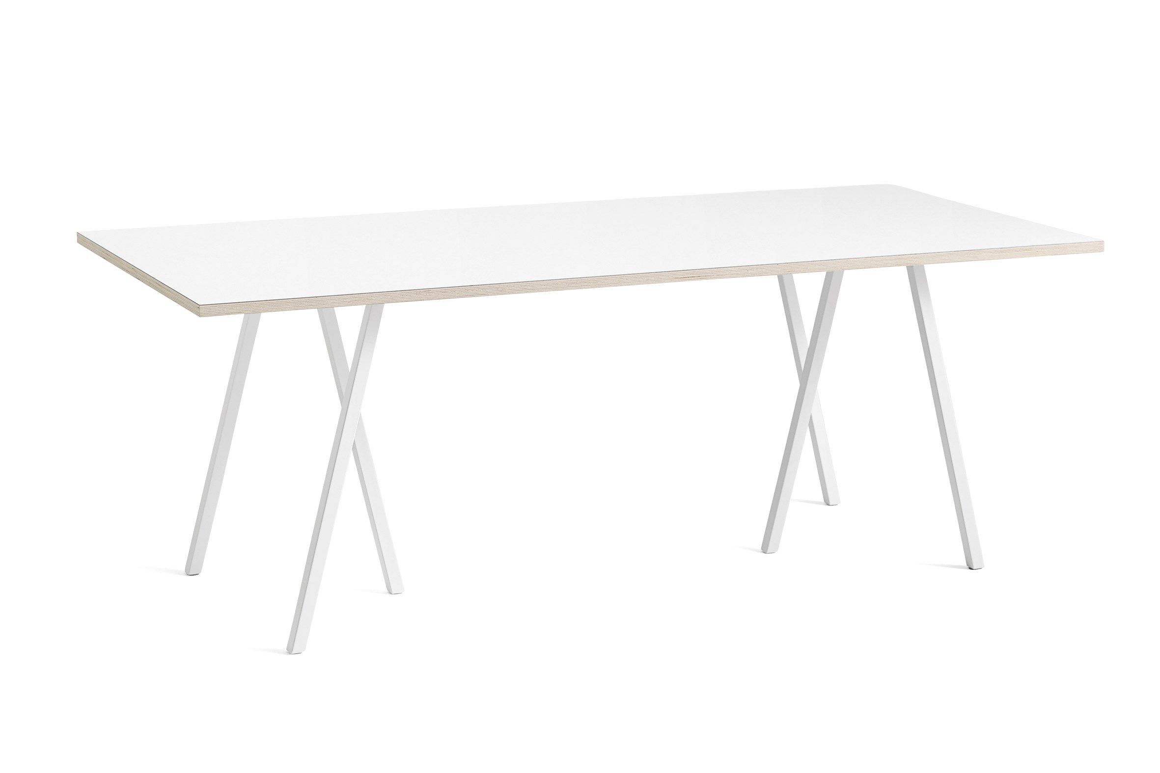 LOOP STAND | Rectangular table By Hay design Leif Jørgensen