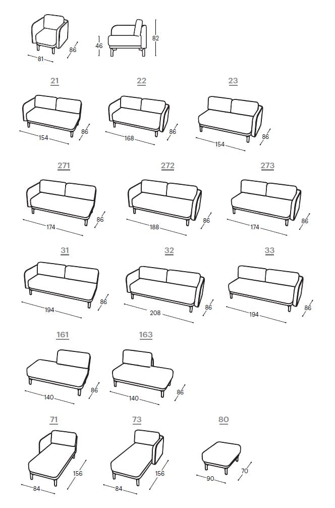 LOOP | Sofa LOOP Collection By Extraform design Timo Nau