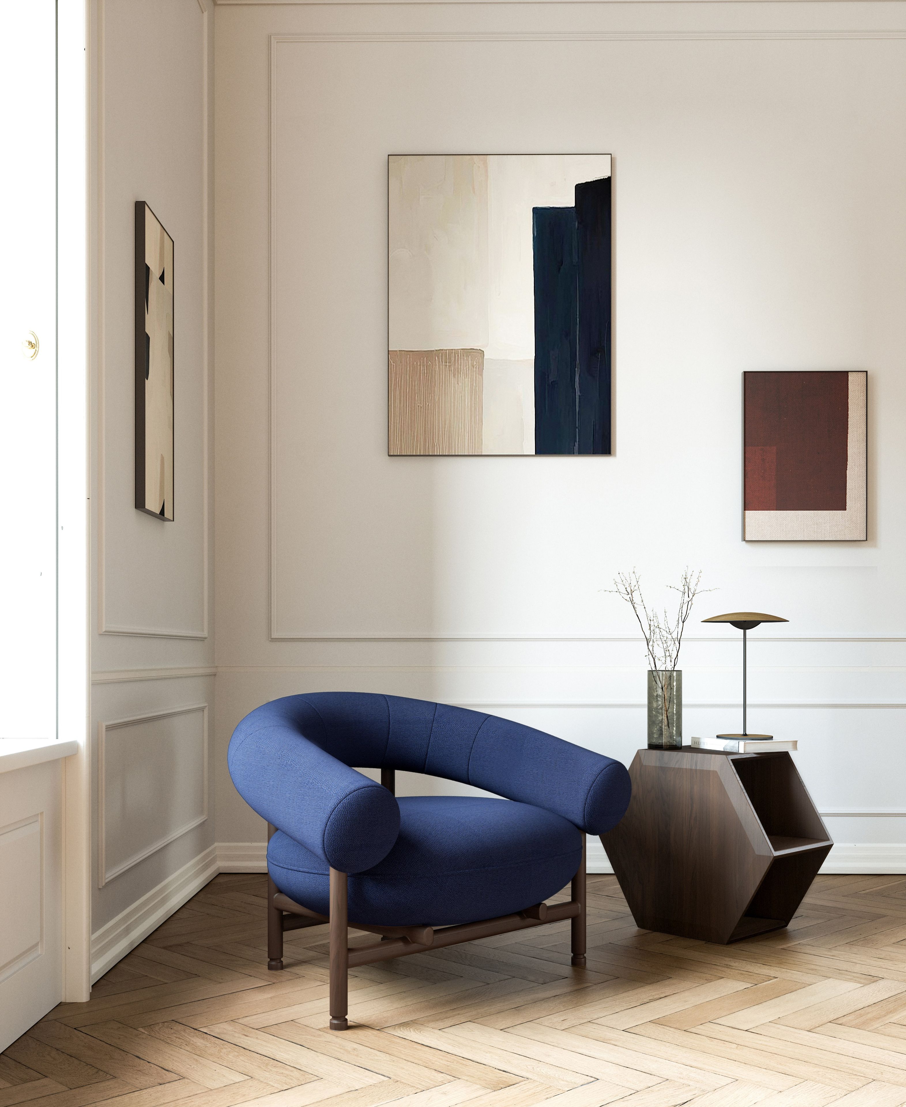 LOOP Armchair By Wewood | design David Girelli