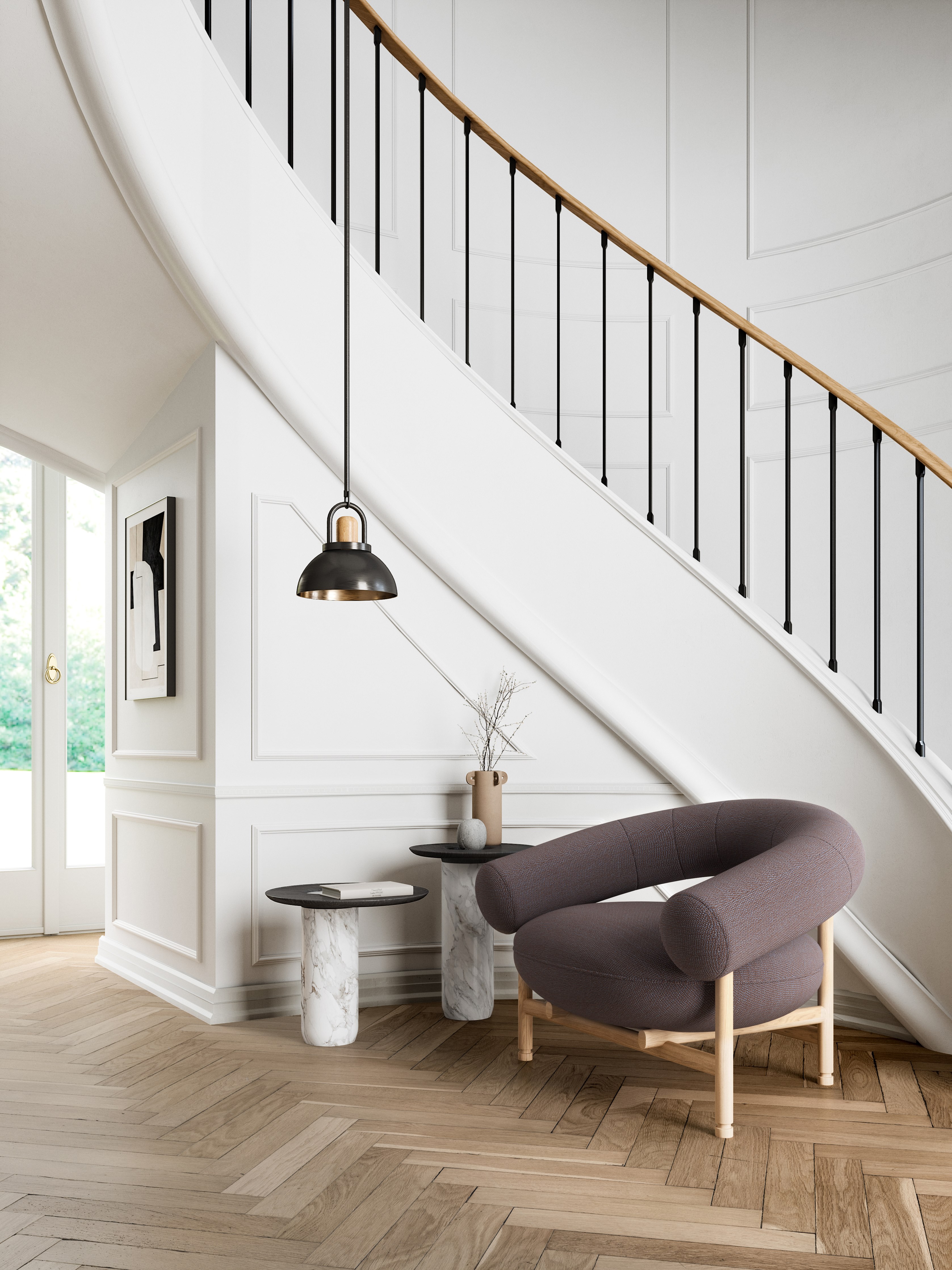 LOOP Armchair By Wewood | design David Girelli