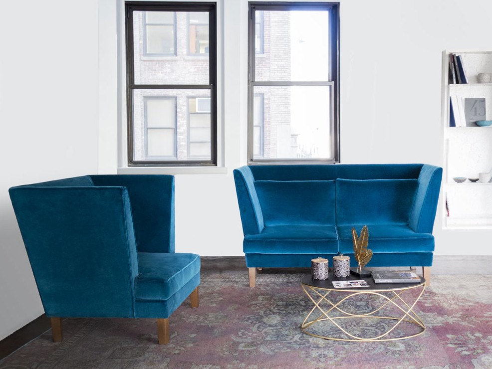 LORD GERRIT 2 | High-back armchair Fabric armchair high-back By Tonon ...