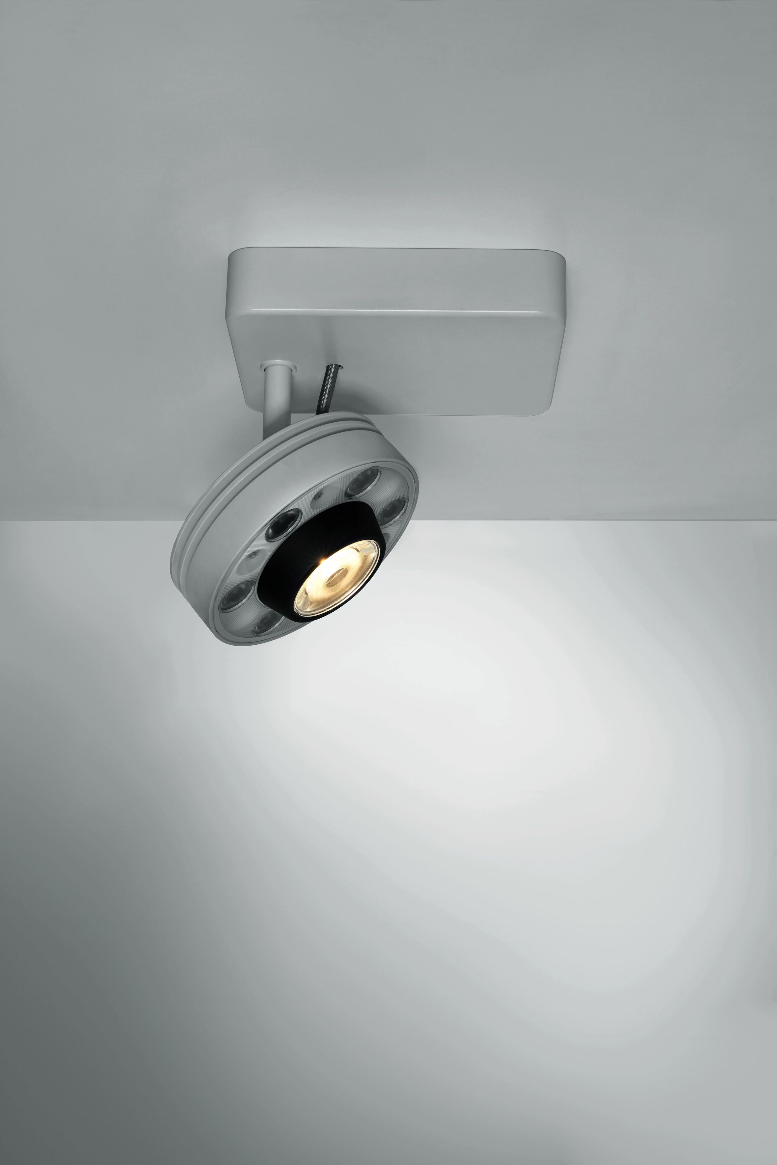 LOT RGB | Ceiling spotlight Round ceiling RGB aluminium spotlight By ...