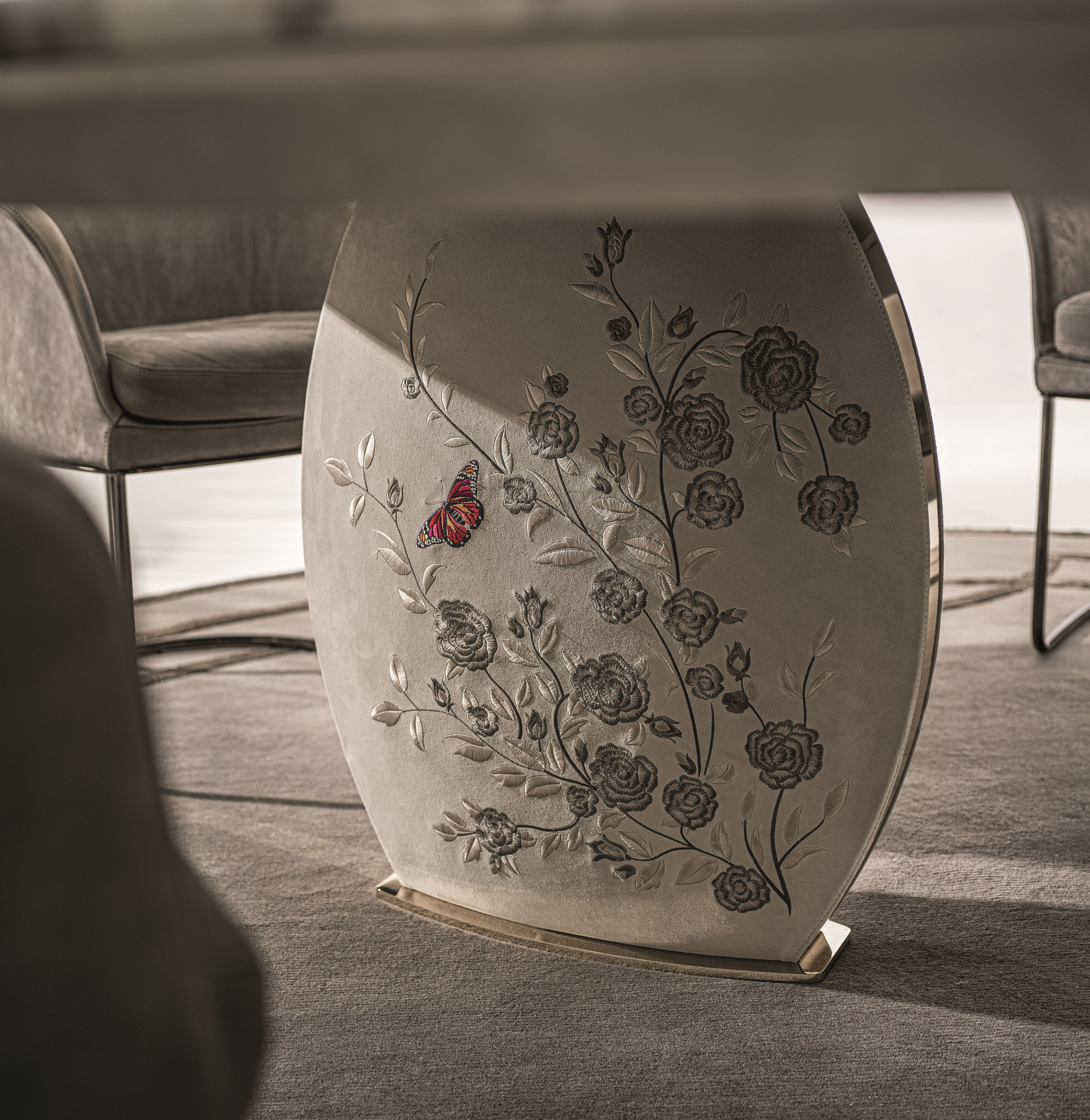 Round marble table with Lazy Susan LOTUS Loveluxe 2020 – Sartoria ...