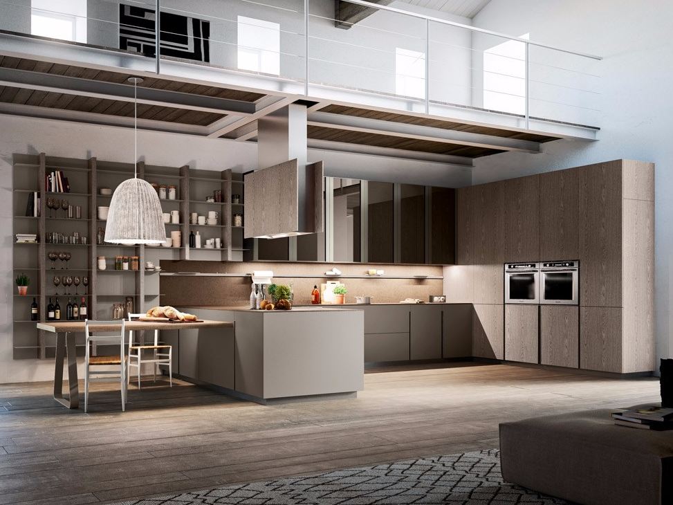 LOUNGE | Kitchen By Composit design Enrico Cesana
