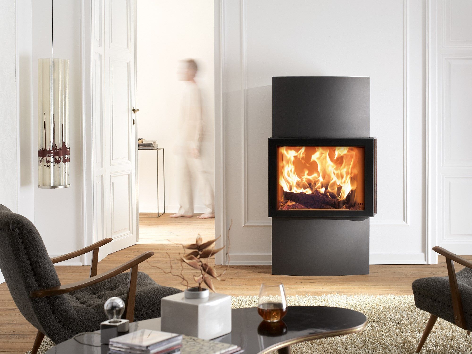 LOUNGE / LOUNGE XTRA Wood-burning stove By Austroflamm | design ...
