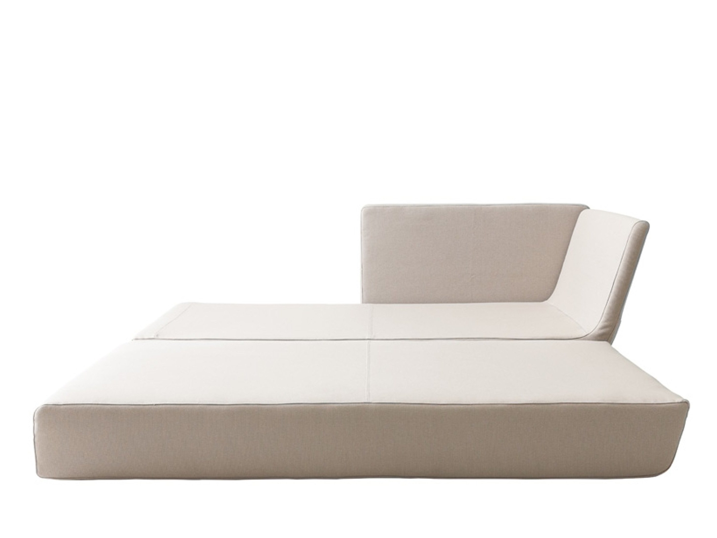 LOUNGE Fabric sofa / day bed By SOFTLINE | design Müller & Wulff