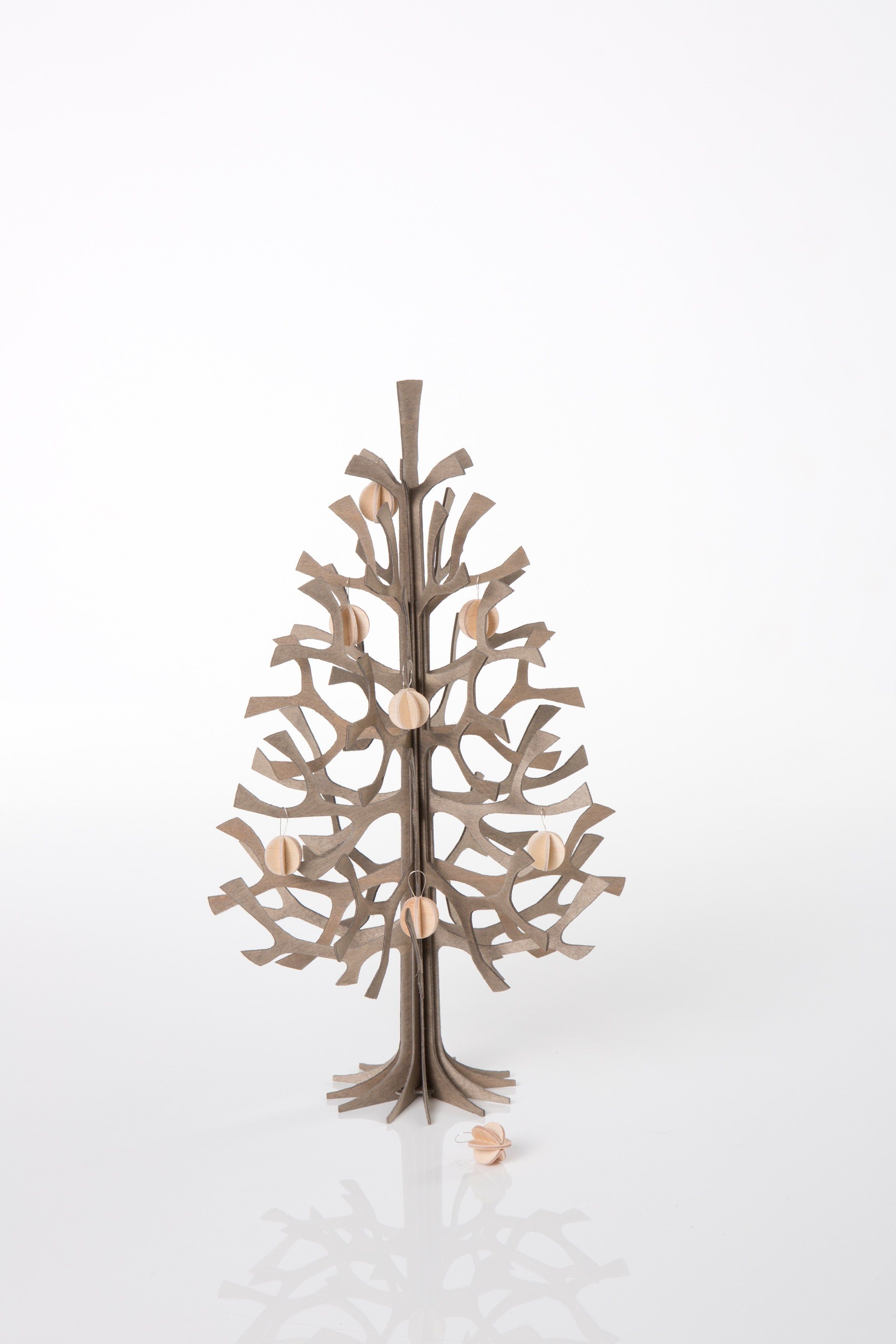 Plywood decorative object LOVI SPRUCE TREE 30CM By Arkki by Lovi