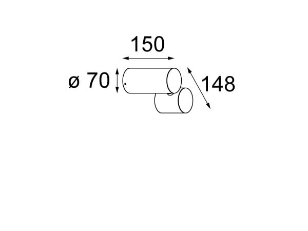 LOWIE Lampe murale d’extérieur LED orientable By Modular Lighting ...