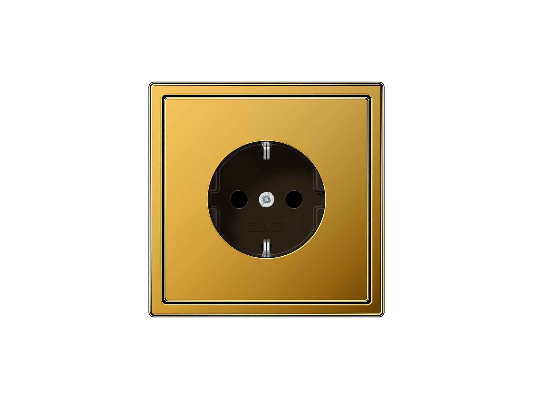 LS 990 | Gold leaf electrical socket By JUNG