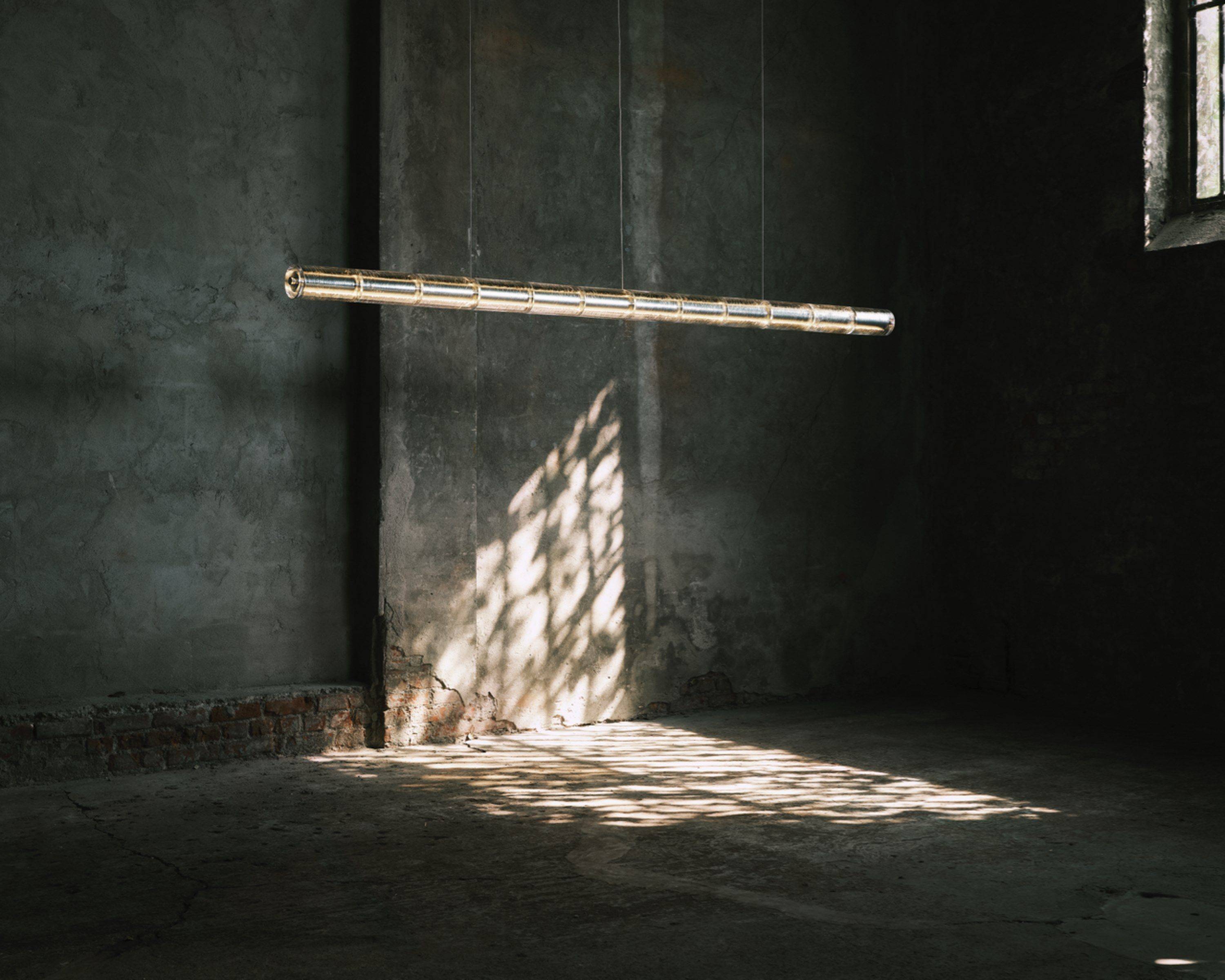 Lampada a sospensione a LED in vetro LUCE ORIZZONTALE - Flos - Edilportale