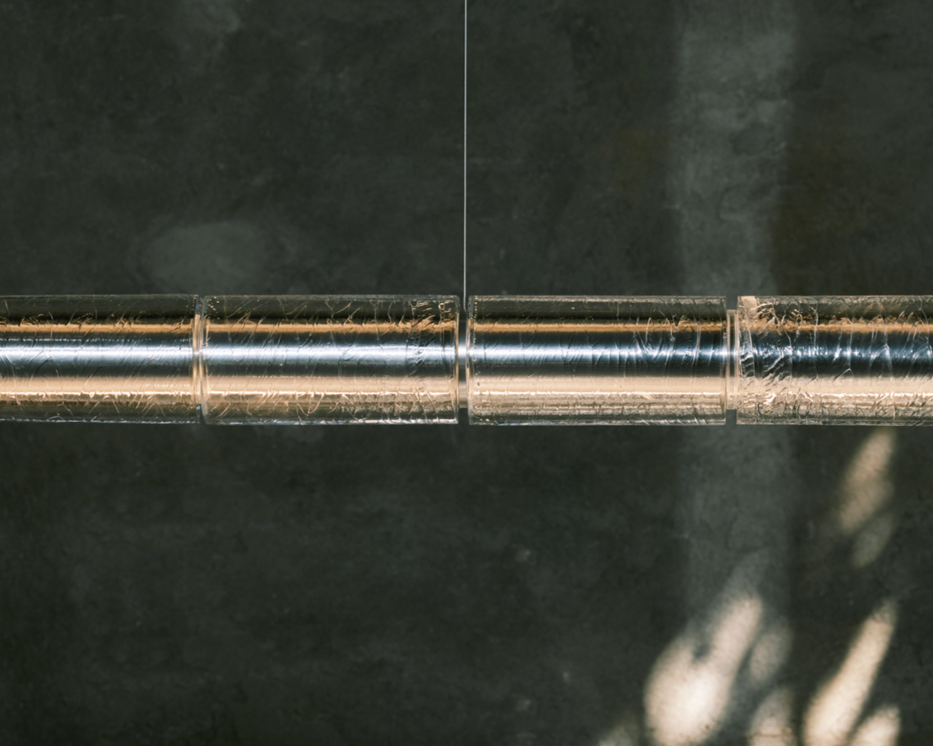 LUCE ORIZZONTALE Pendant lamp By Flos | design Ronan & Erwan Bouroullec