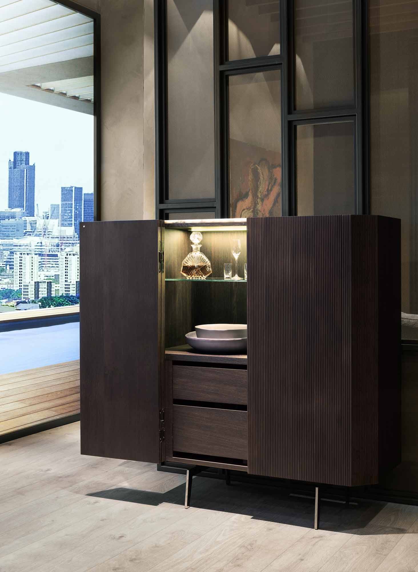 LUGANO V Credenza By Papadatos | design Jacopo Maria Giagnoni