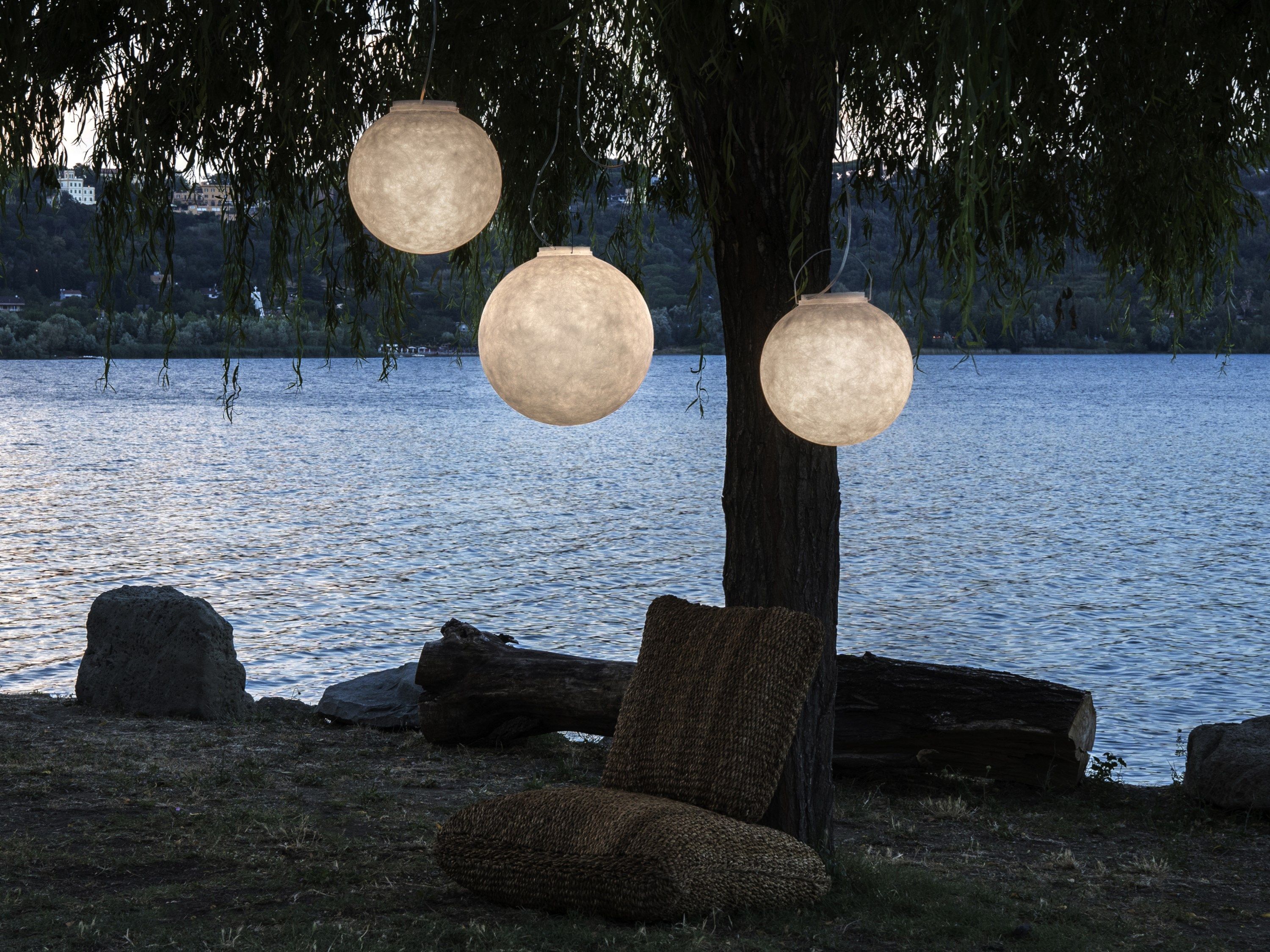 LUNA OUT Outdoor pendant lamp By In-es.artdesign