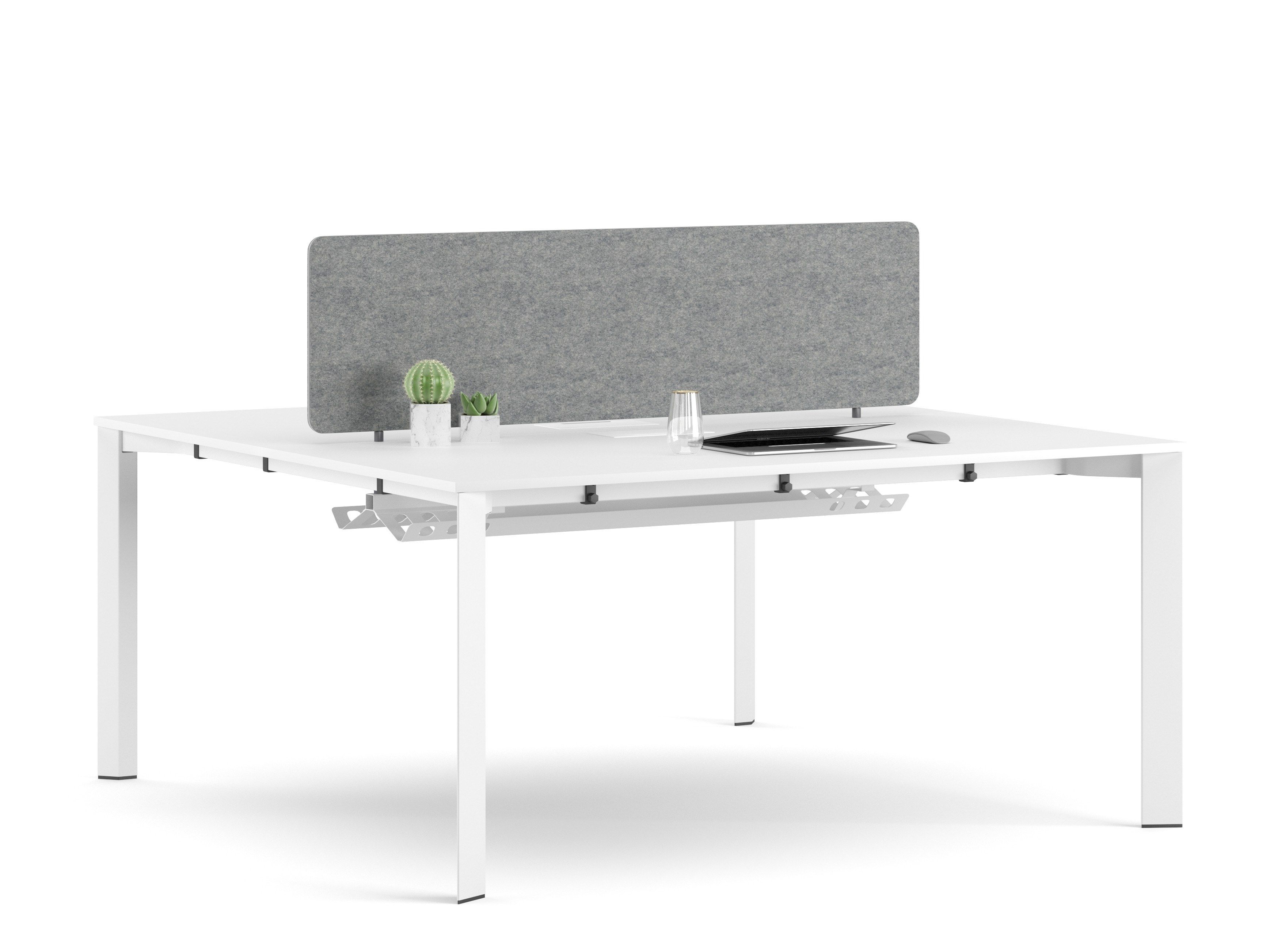 LUTA Multiple melamine office desk with drawers By Ersa