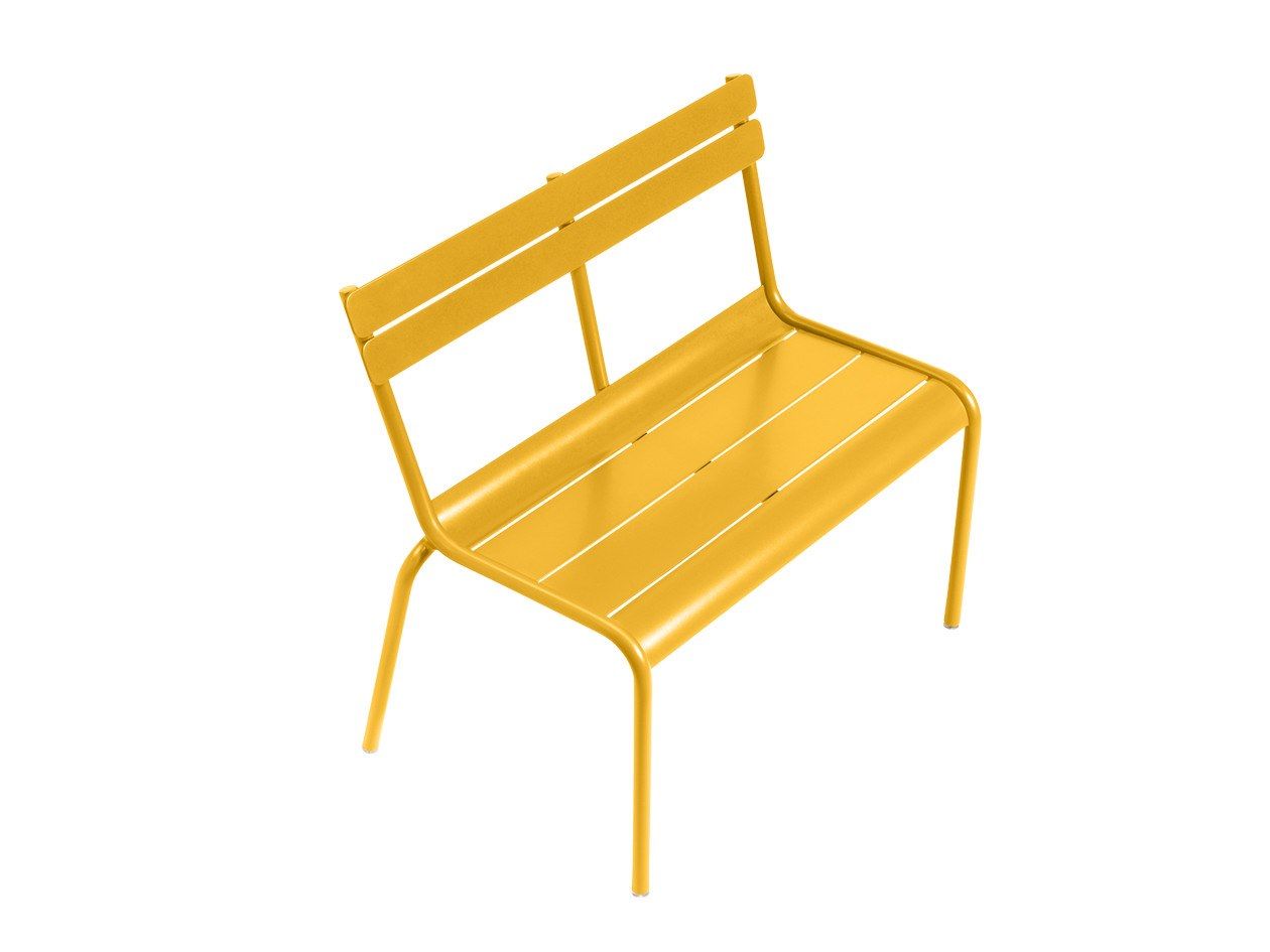 LUXEMBOURG KID Aluminium Kids bench with back By Fermob