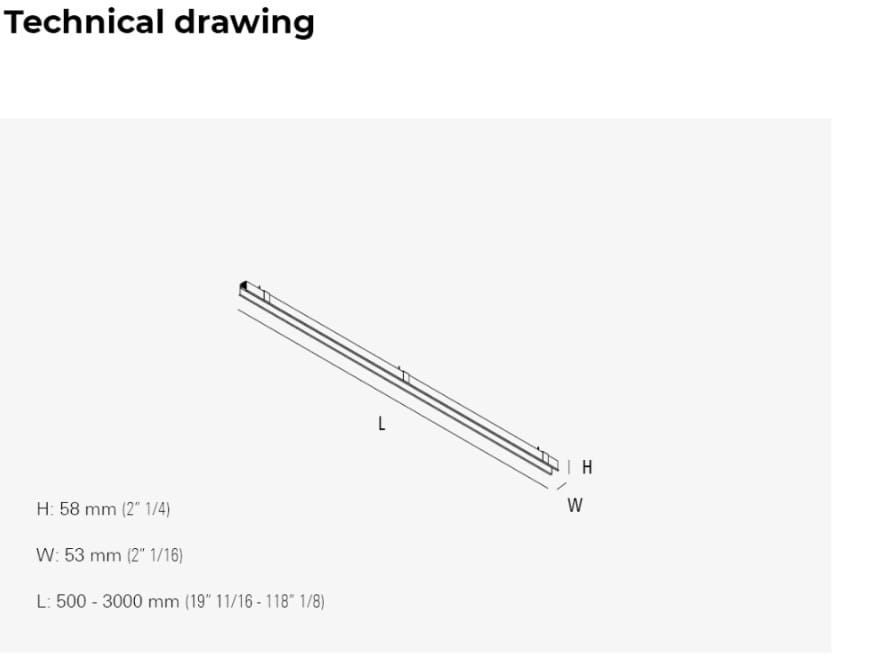 LYNAR RV Linear lighting profile By Intra lighting