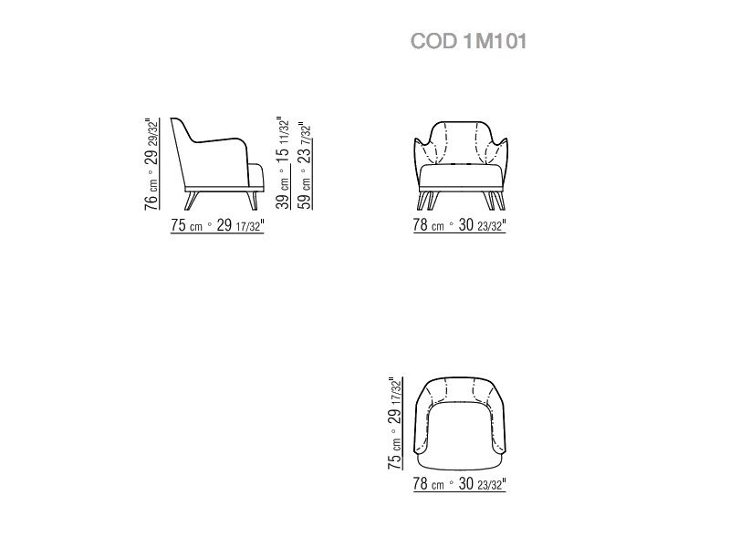 LYSANDRE | Armchair Lysandre Collection By Mood by Flexform design ...
