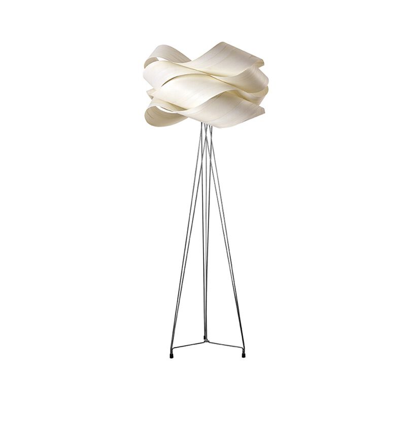 LINK Handmade wood veneer and metal floor lamp By LZF | design Ray Power