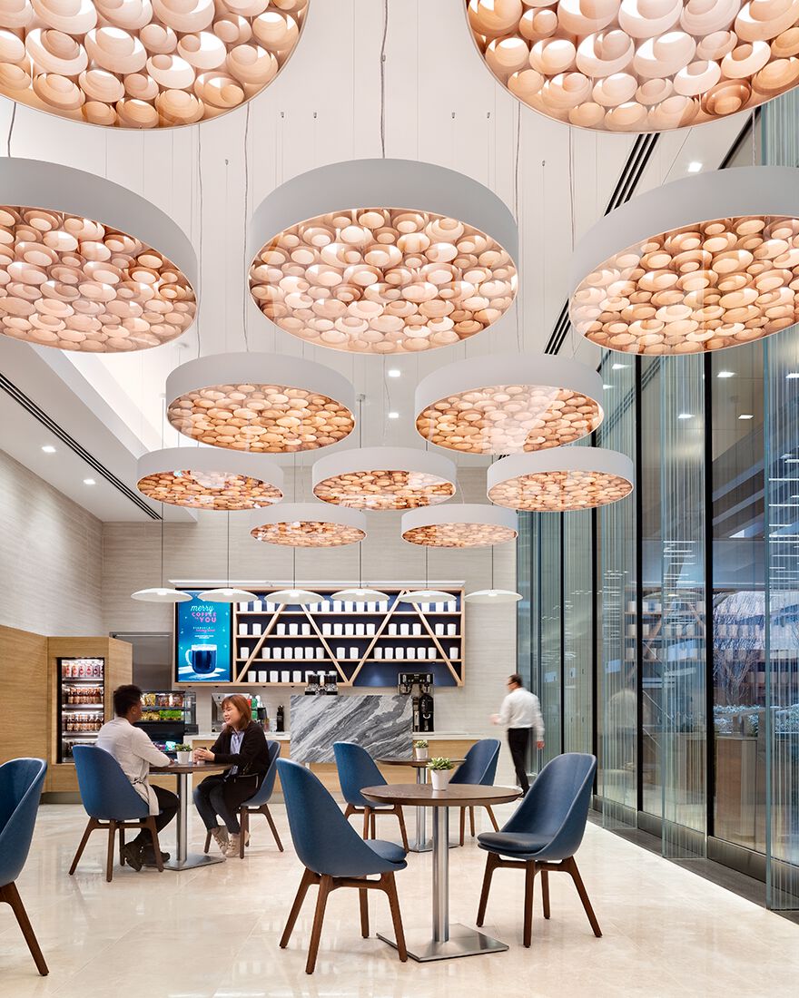 SPIRO Handmade wood veneer pendant lamp By LZF | design Remedios Simón